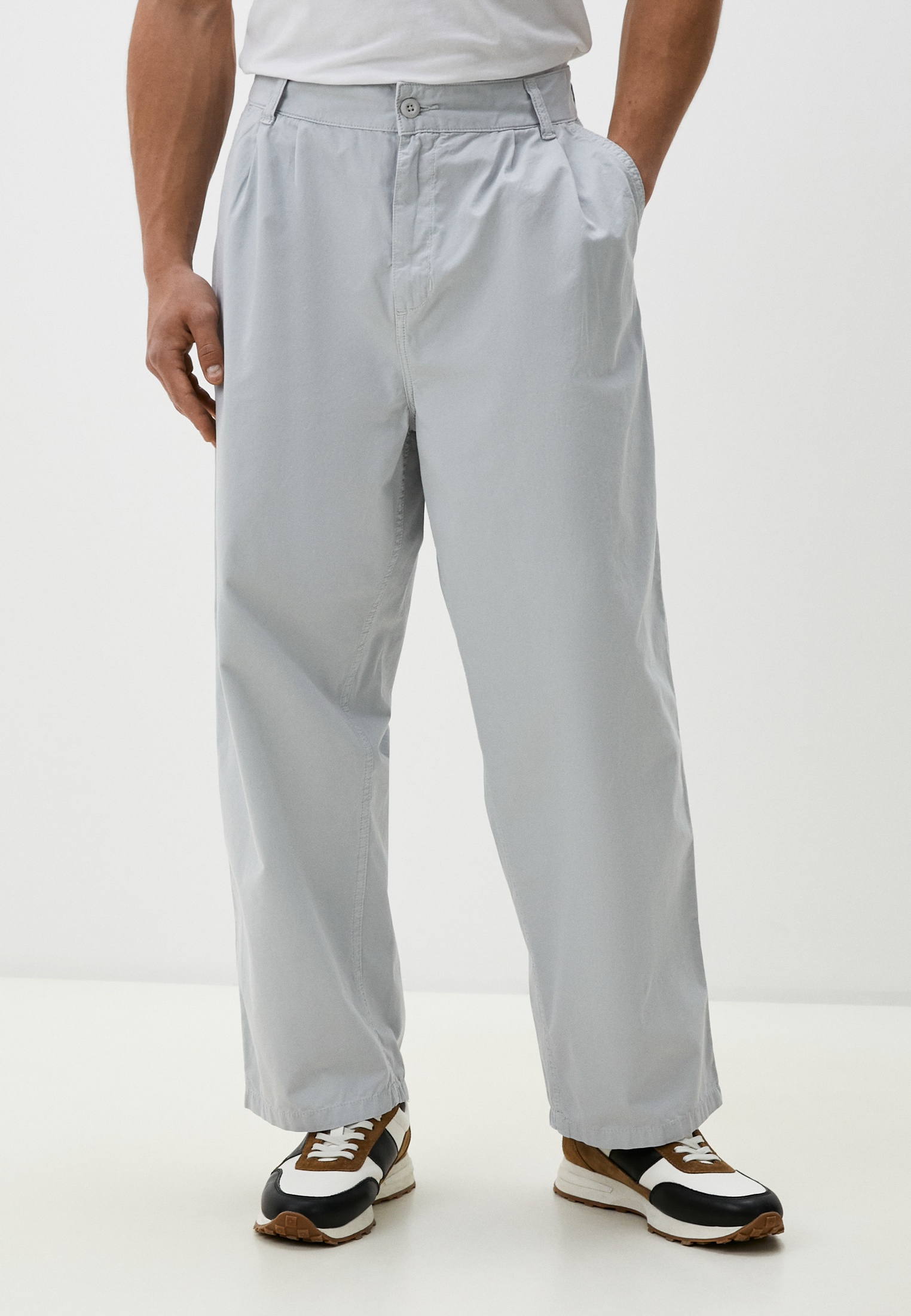 Брюки Carhartt WIP Colston, цвет: серый, RTLADO233901 — купить в ...