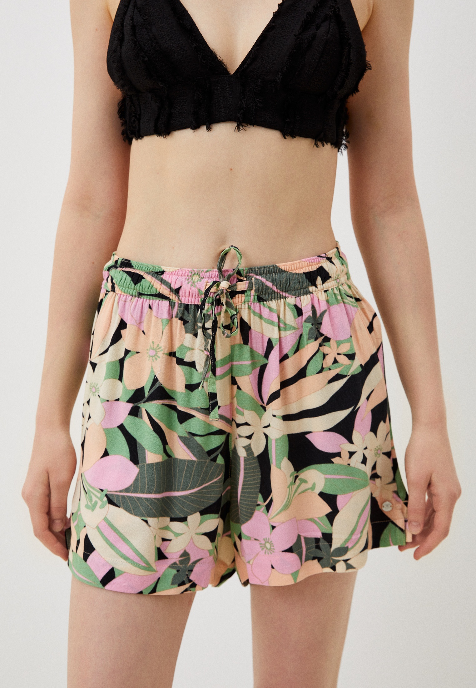 Шорты Roxy LEKEITIO HIGH, цвет: мультиколор, RTLADO373501 — купить в ...