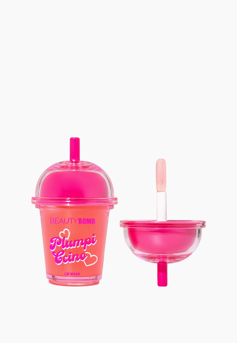 Маска для губ Beauty Bomb с плампинг эффектом, цвет: прозрачный ...