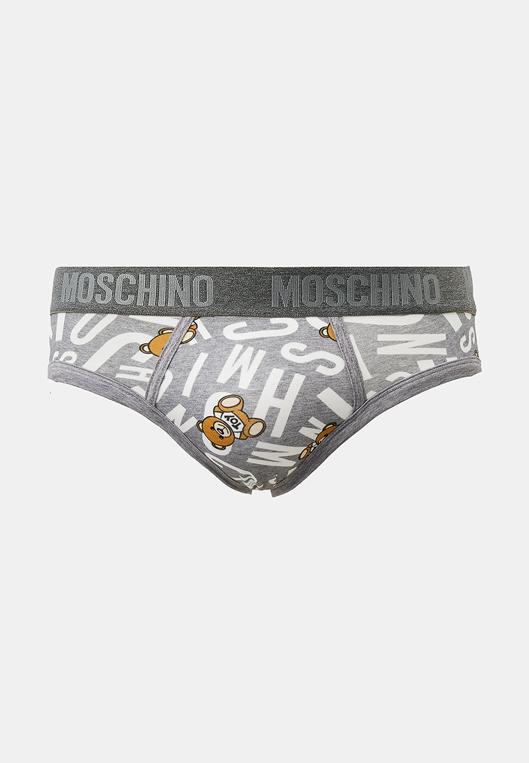 Трусы Moschino, цвет: серый, RTLADO796601 — купить в интернет-магазине ...