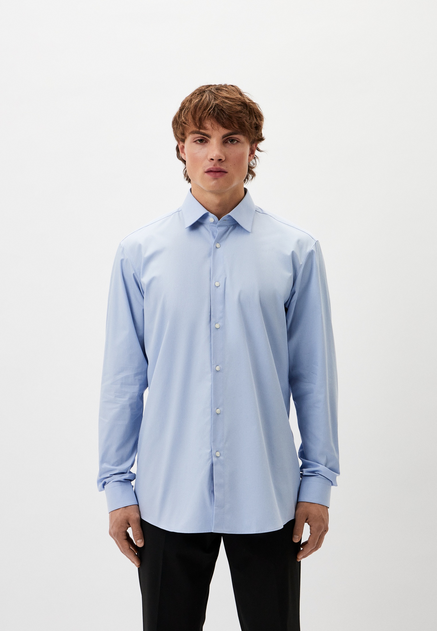 Рубашка Hugo Valerio, цвет: голубой, RTLADO895201 — купить в интернет ...