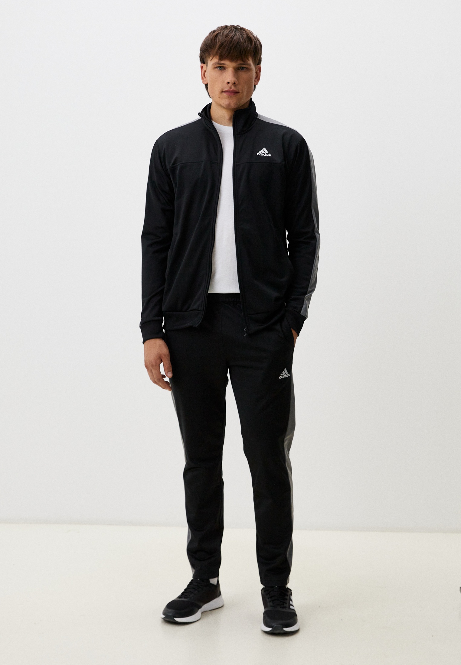 Костюм спортивный adidas M SL TR CB TS, цвет: черный, RTLADP011501 ...