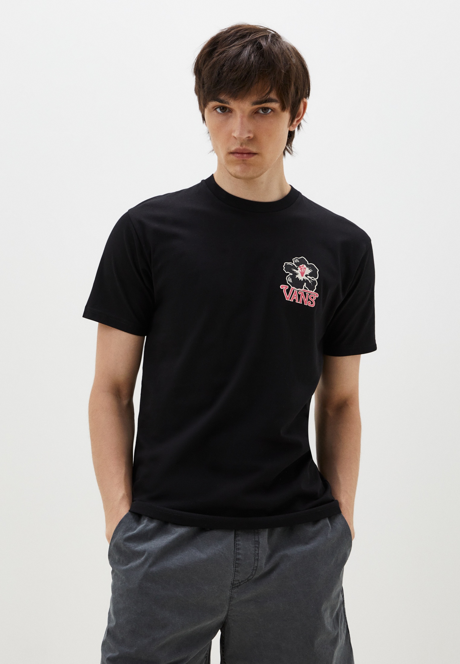 Футболка Vans ALL DAY SS TEE, цвет: черный, RTLADP126901 — купить в ...