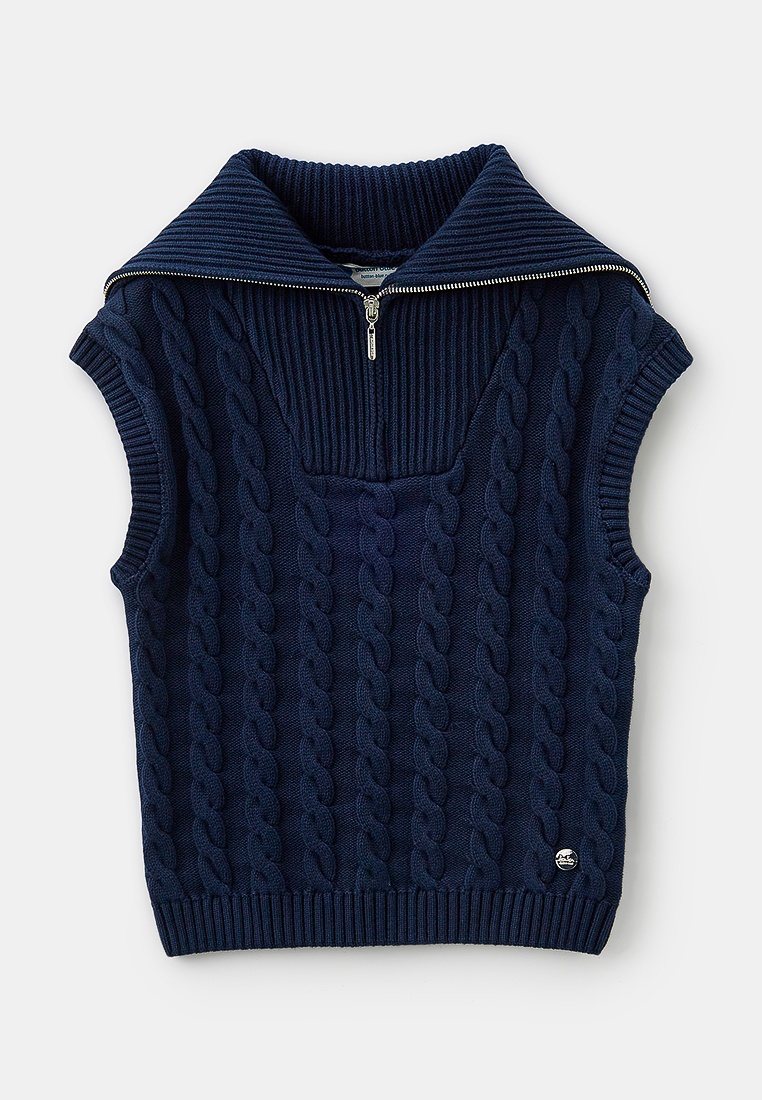 Жилет Button Blue, цвет: синий, RTLADP257201 — купить в интернет ...