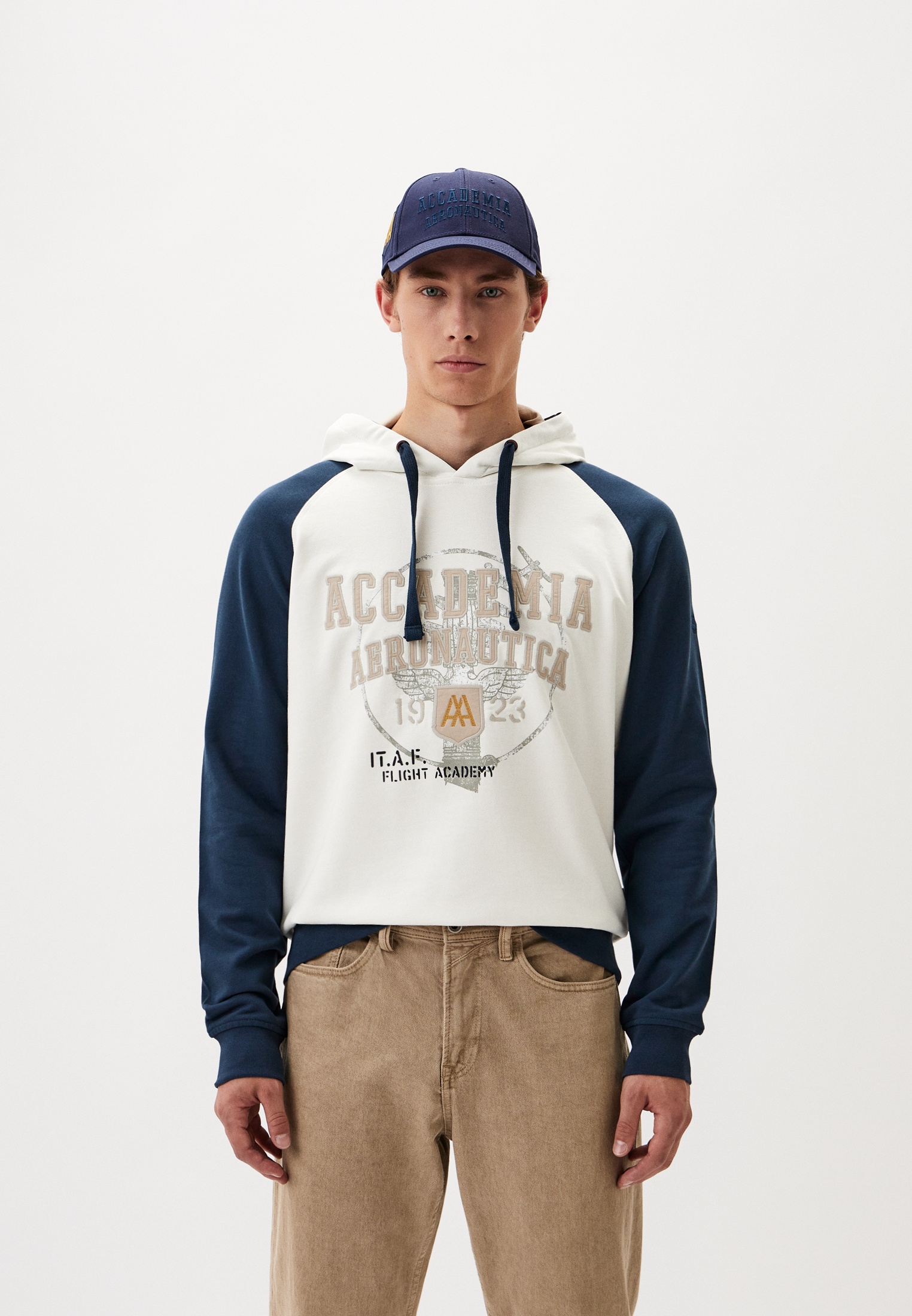 Худи Aeronautica Militare, цвет: белый, RTLADP317201 — купить в ...