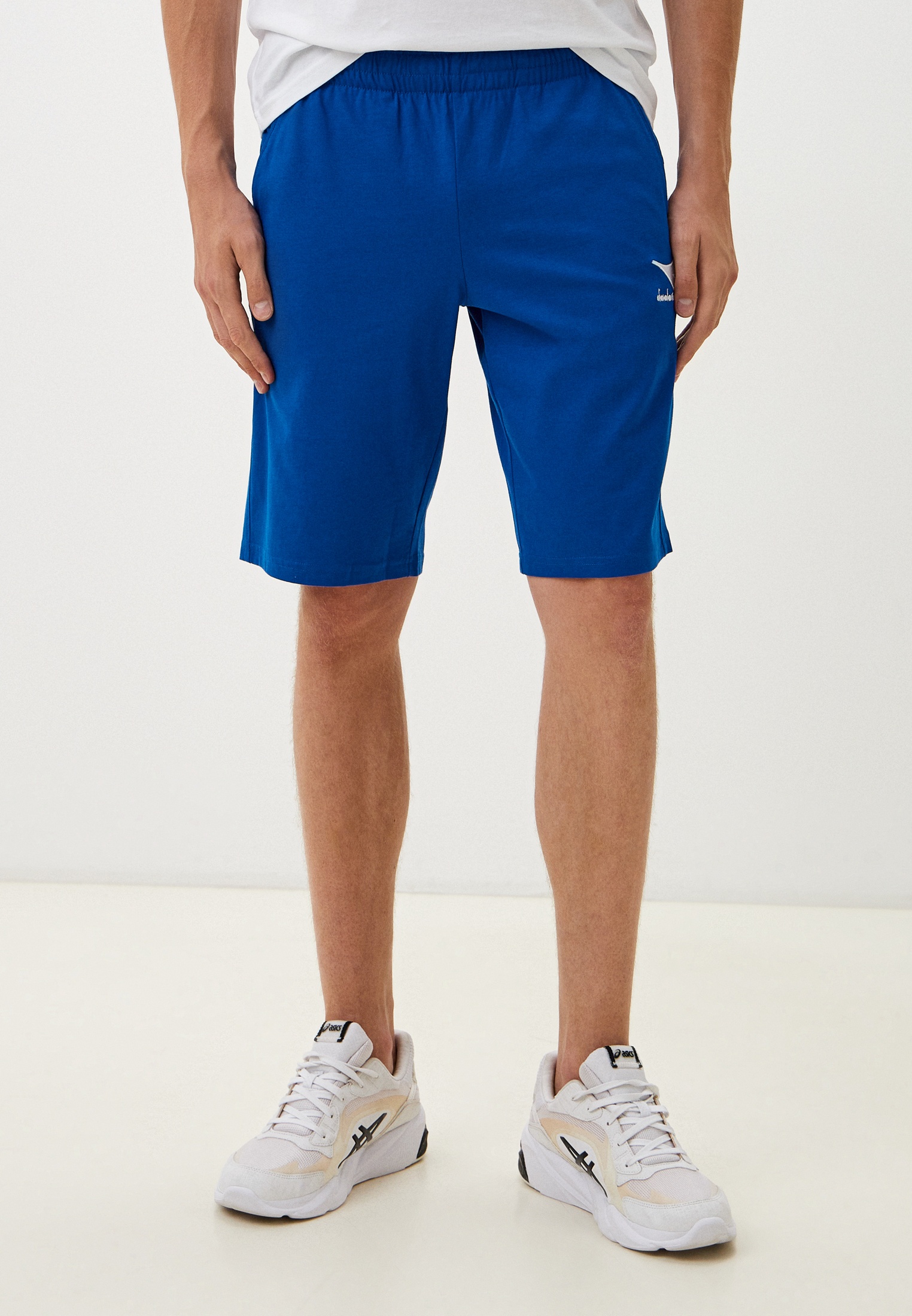 Шорты спортивные Diadora BERMUDA CORE, цвет: синий, RTLADP386301 — купить в интернет-магазине Lamoda