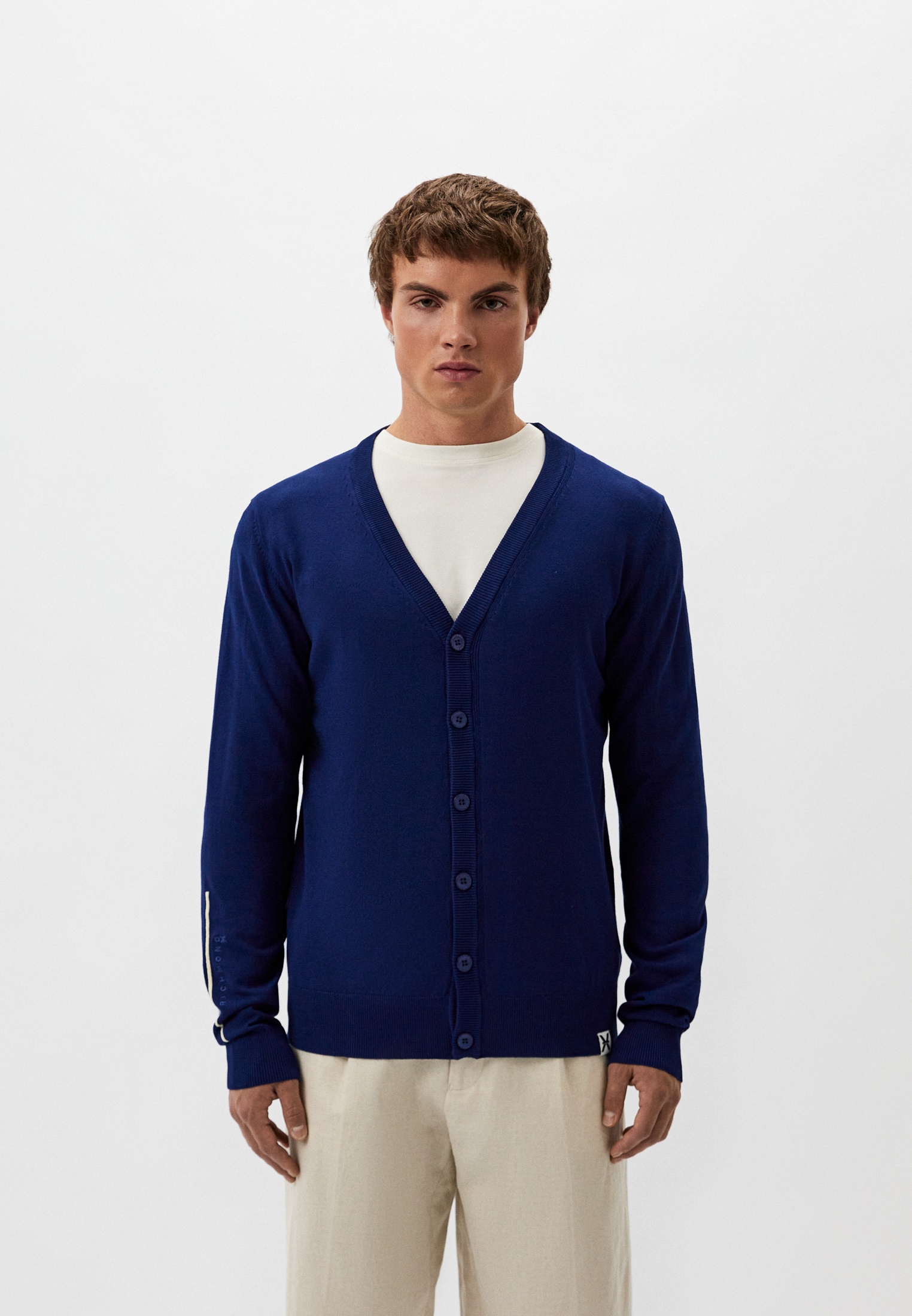 Кардиган Richmond X, цвет: синий, RTLADP405101 — купить в интернет ...