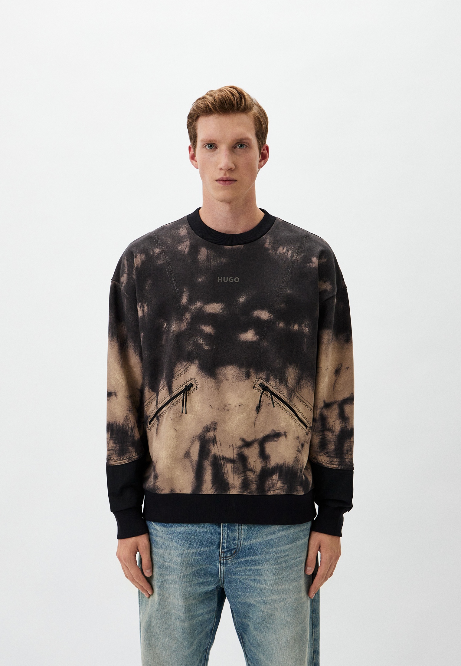 Свитшот Hugo Dautumnas, цвет: серый, RTLADP441401 — купить в интернет ...