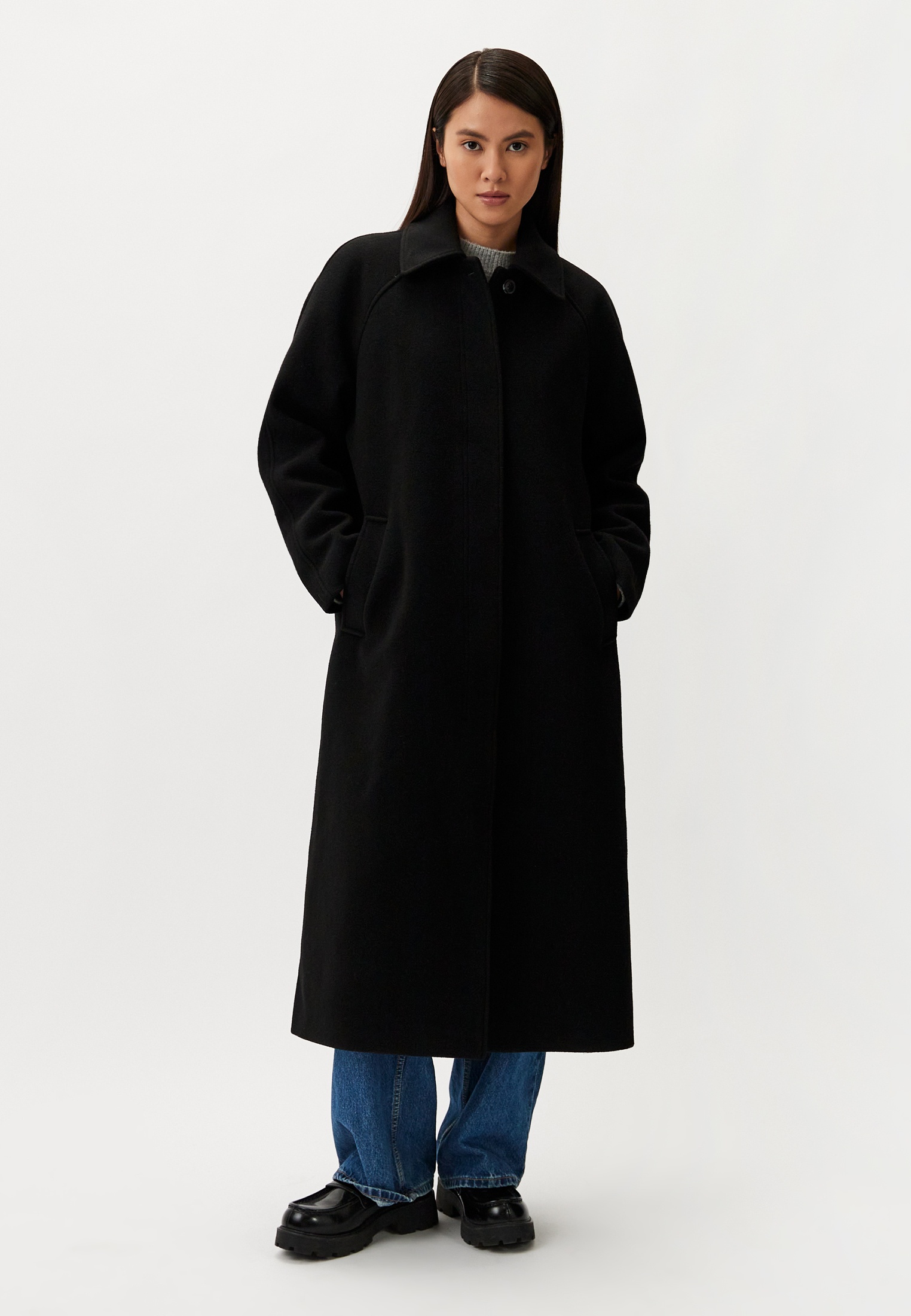 Пальто Calvin Klein Jeans, цвет: черный, RTLADP568801 — купить в ...