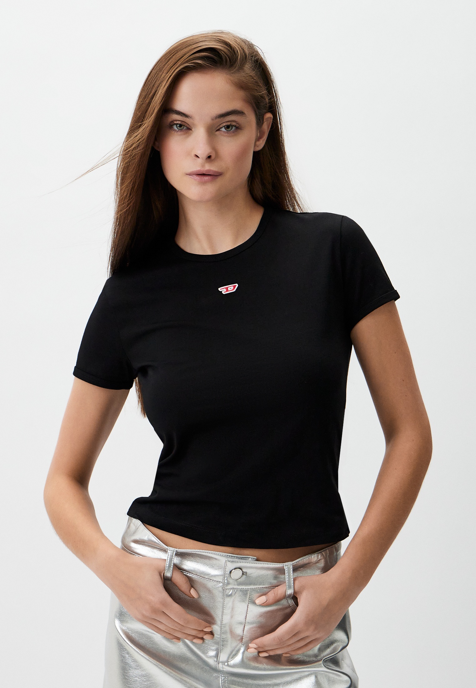 Футболка Diesel, цвет: черный, RTLADQ222901 — купить в интернет ...