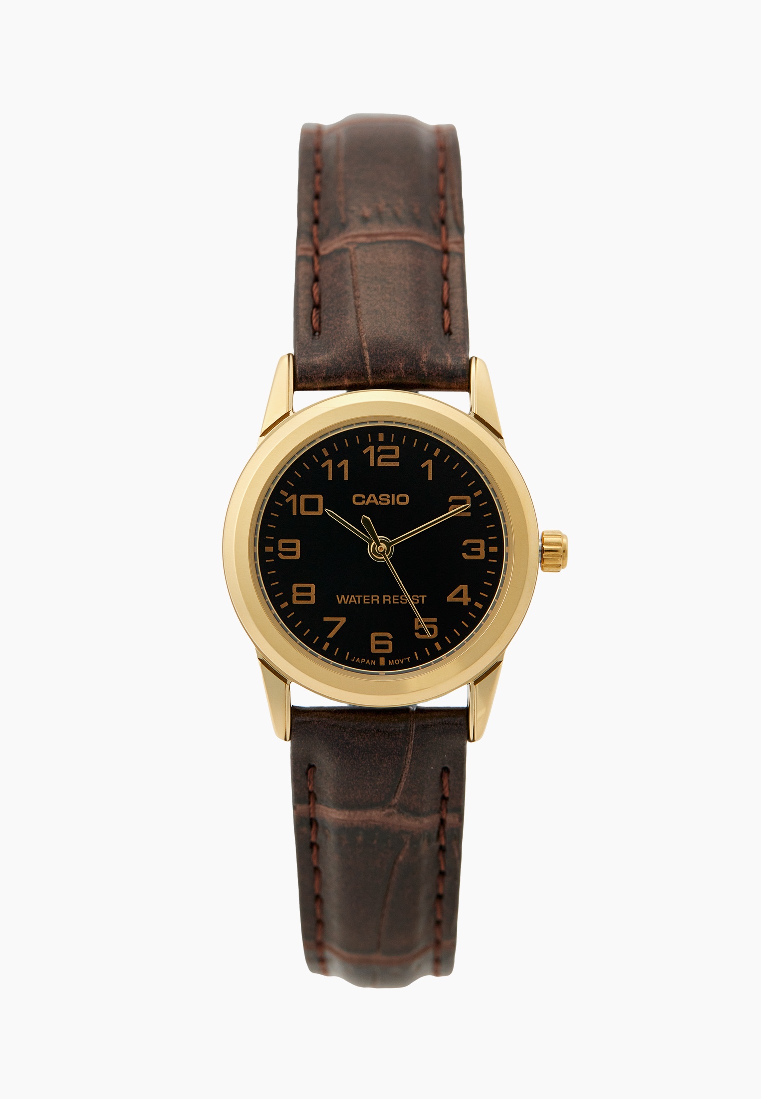 Часы Casio Ltp V001gl 1b цвет коричневый Rtladq563001 — купить в интернет магазине Lamoda