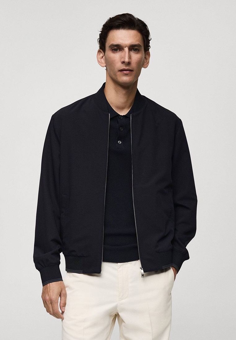 Куртка Mango Man LIGHT, цвет: синий, RTLADQ625801 — купить в интернет ...