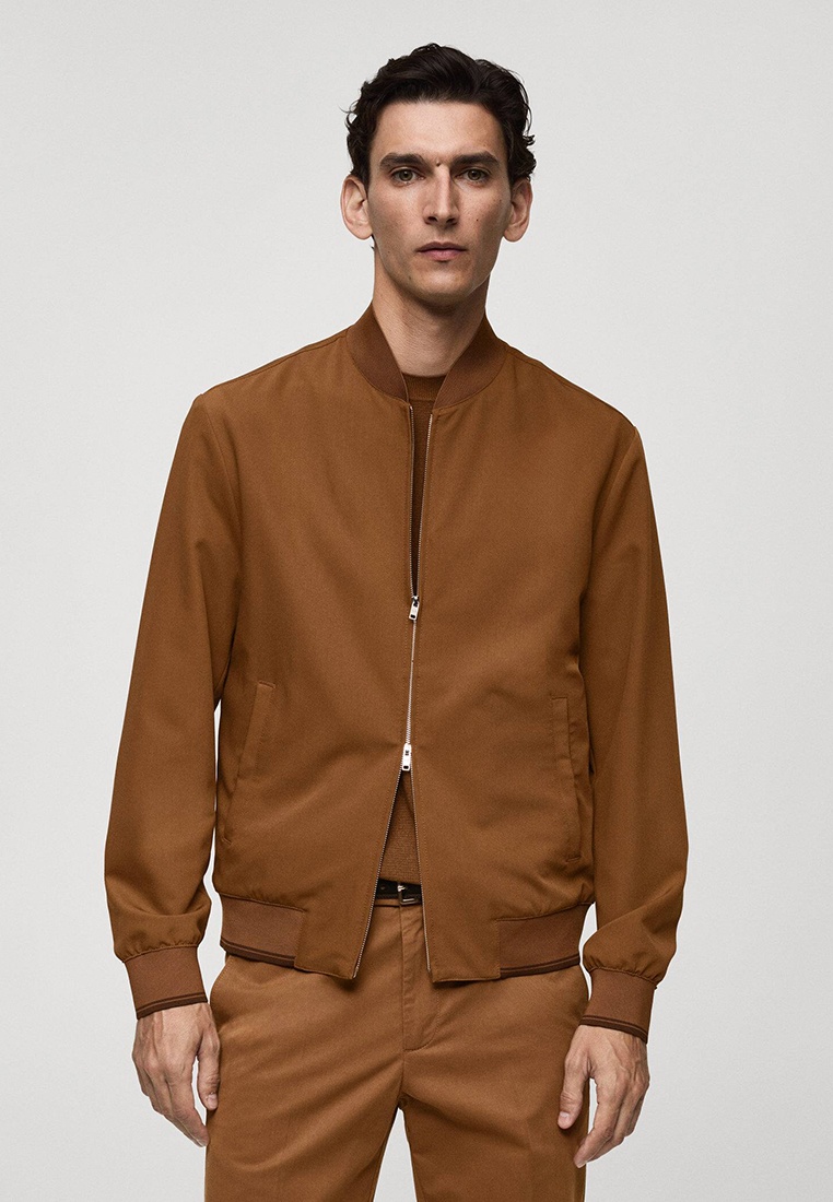 Куртка Mango Man LIGHT, цвет: коричневый, RTLADQ625901 — купить в ...