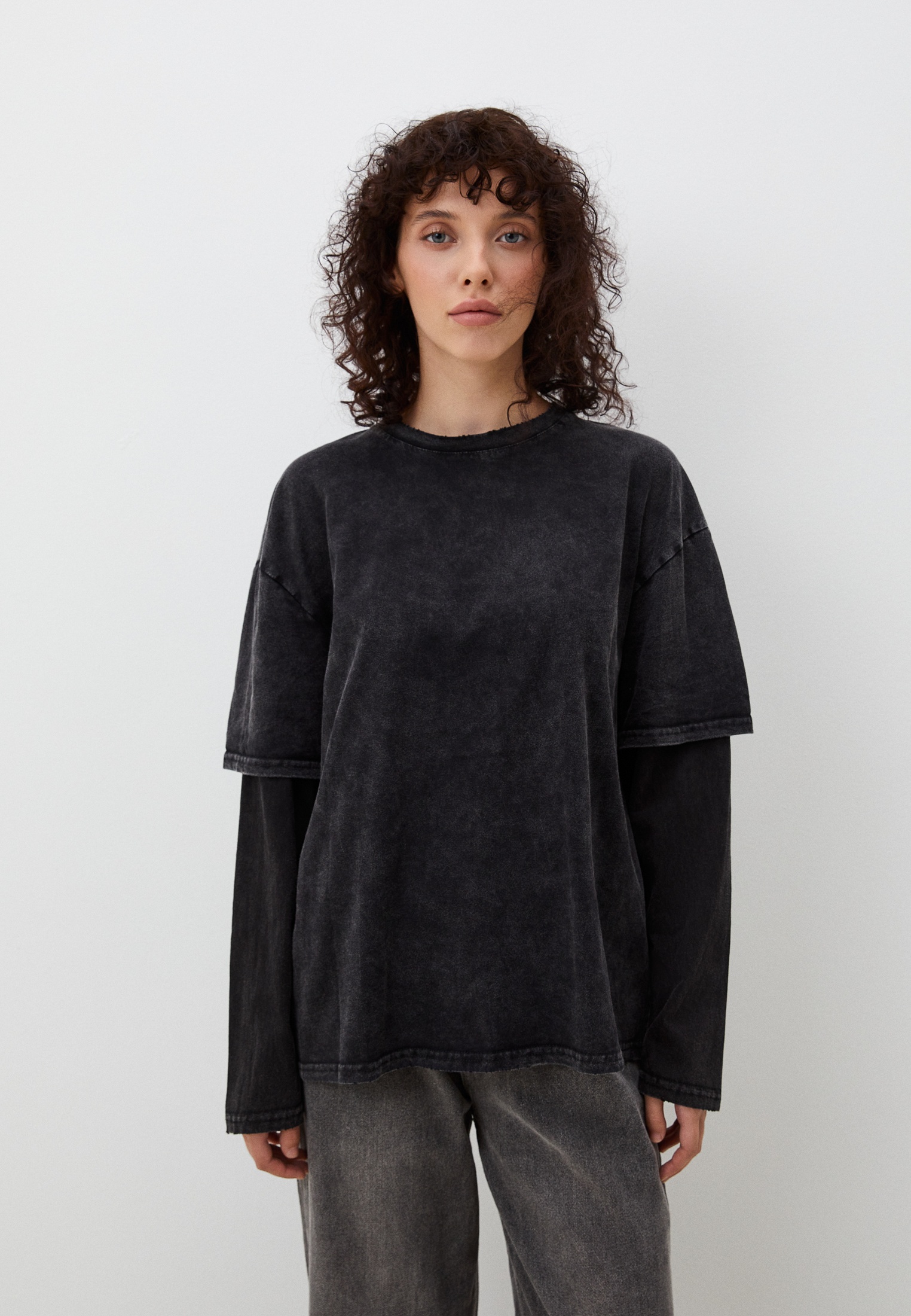 Лонгслив Lawwa, цвет: серый, RTLADR016801 — купить в интернет-магазине ...