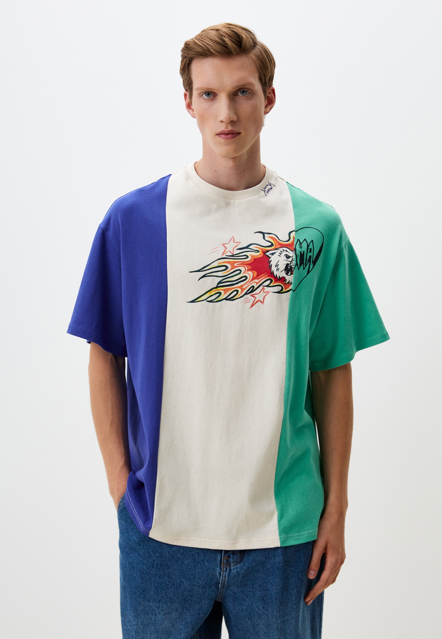 Футболка PUMA Getting Crafty Gender Neutral Tee 5, цвет: мультиколор ...
