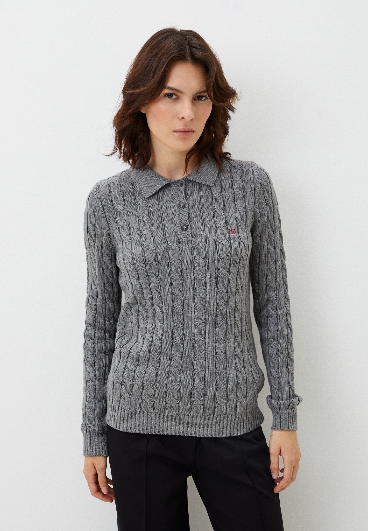 Поло Basics & More, цвет: серый, RTLADR846101 — купить в интернет ...