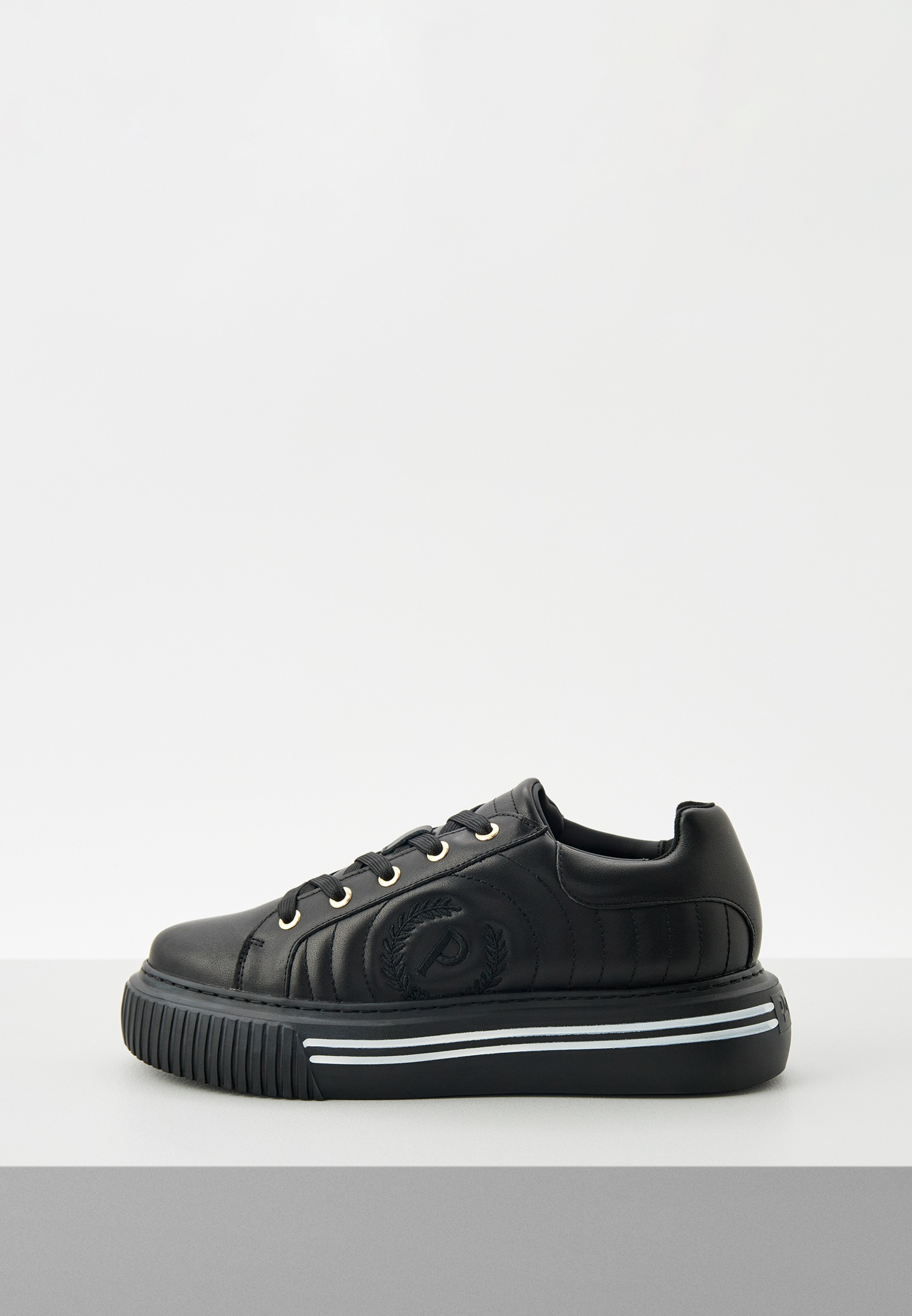 Кеды Pollini, цвет: черный, RTLADR966101 — купить в интернет-магазине ...
