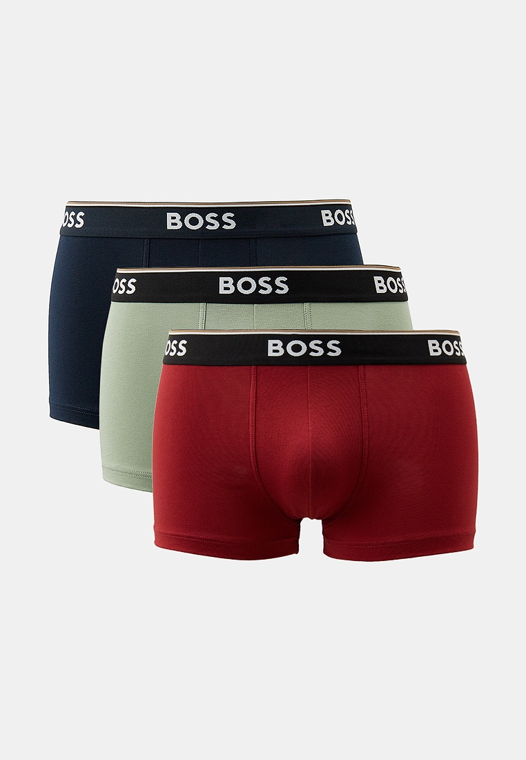 Трусы 3 шт. Boss Trunk 3P Power, цвет: зеленый, RTLADS098401 — купить в ...