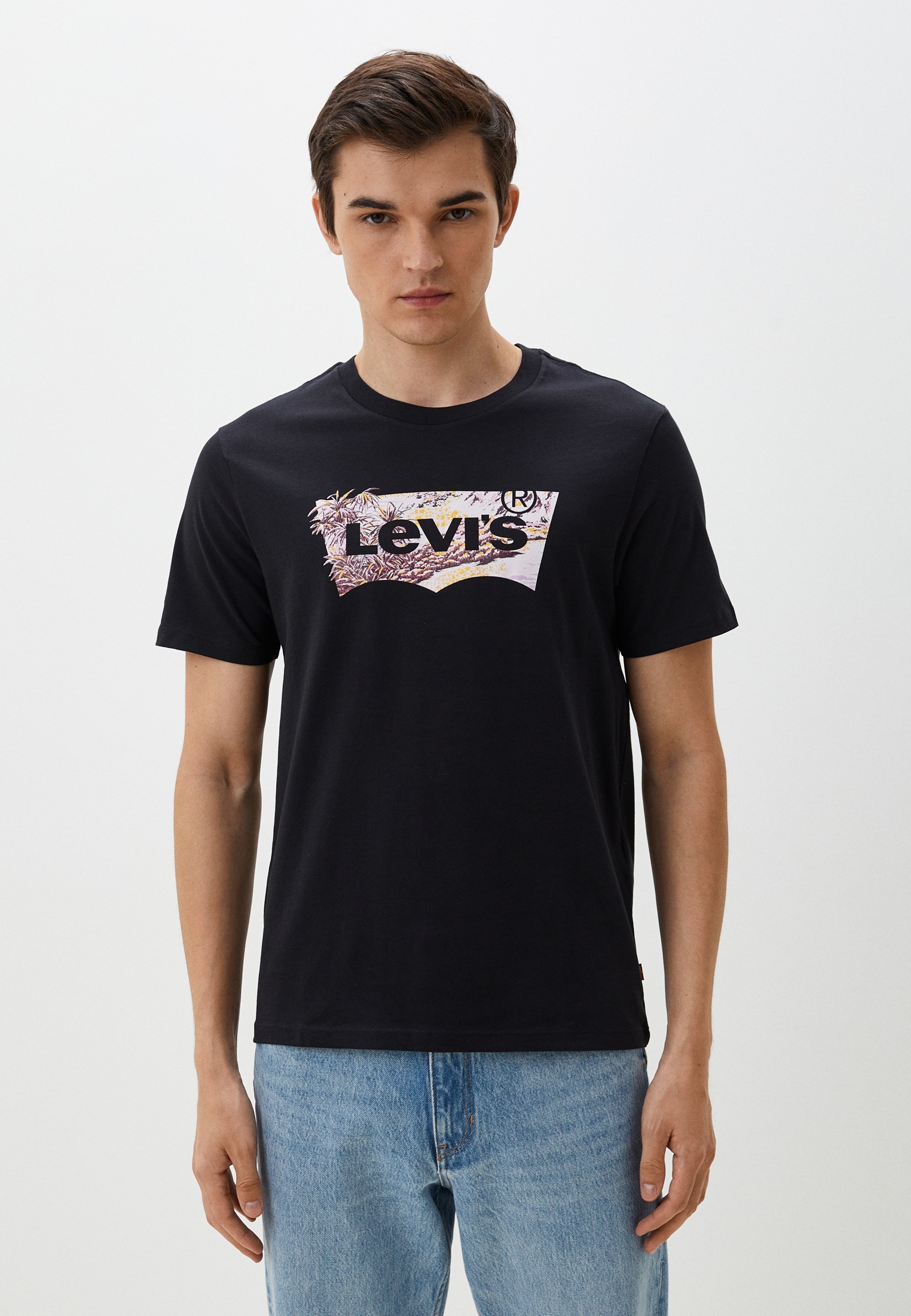 Футболка Levi's®, цвет: черный, RTLADS548101 — купить в интернет ...