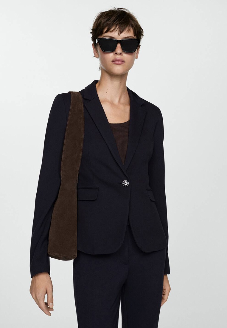 Жакет Mango PALOMA, цвет: синий, RTLADS608301 — купить в интернет ...