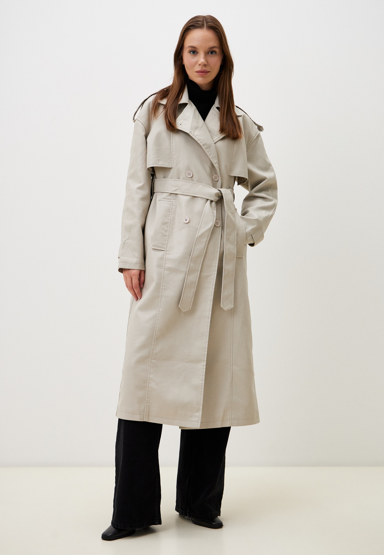 Тренч Marselesa, цвет: бежевый, RTLADS901101 — купить в интернет ...