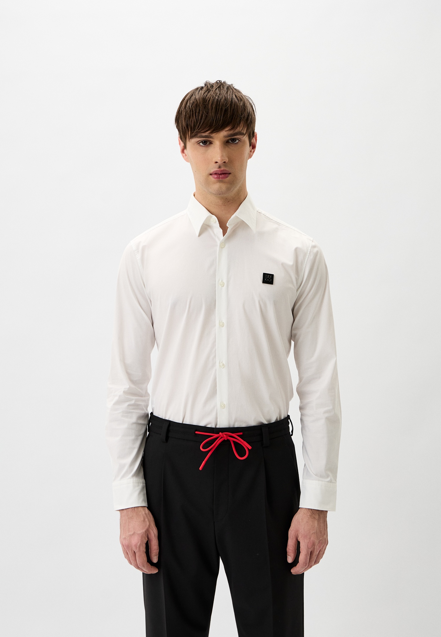 Рубашка Hugo Ermo, цвет: белый, RTLADT418301 — купить в интернет ...