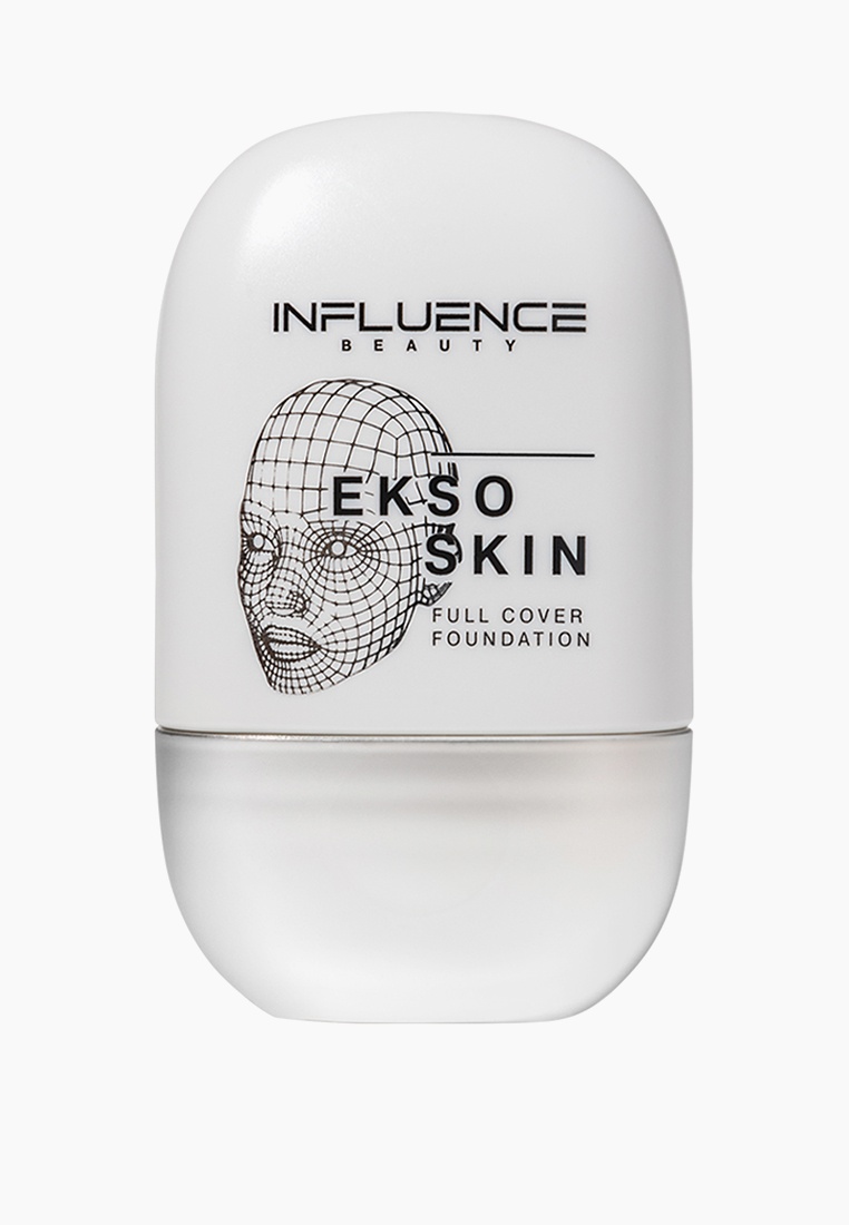 Тональная основа Influence Beauty с высокой степенью покрытия и матовым ...