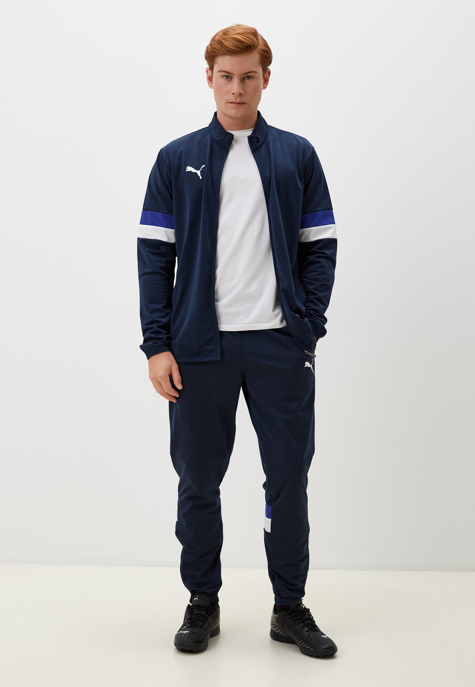 Костюм спортивный PUMA individualRISE Tracksuit, цвет: синий ...