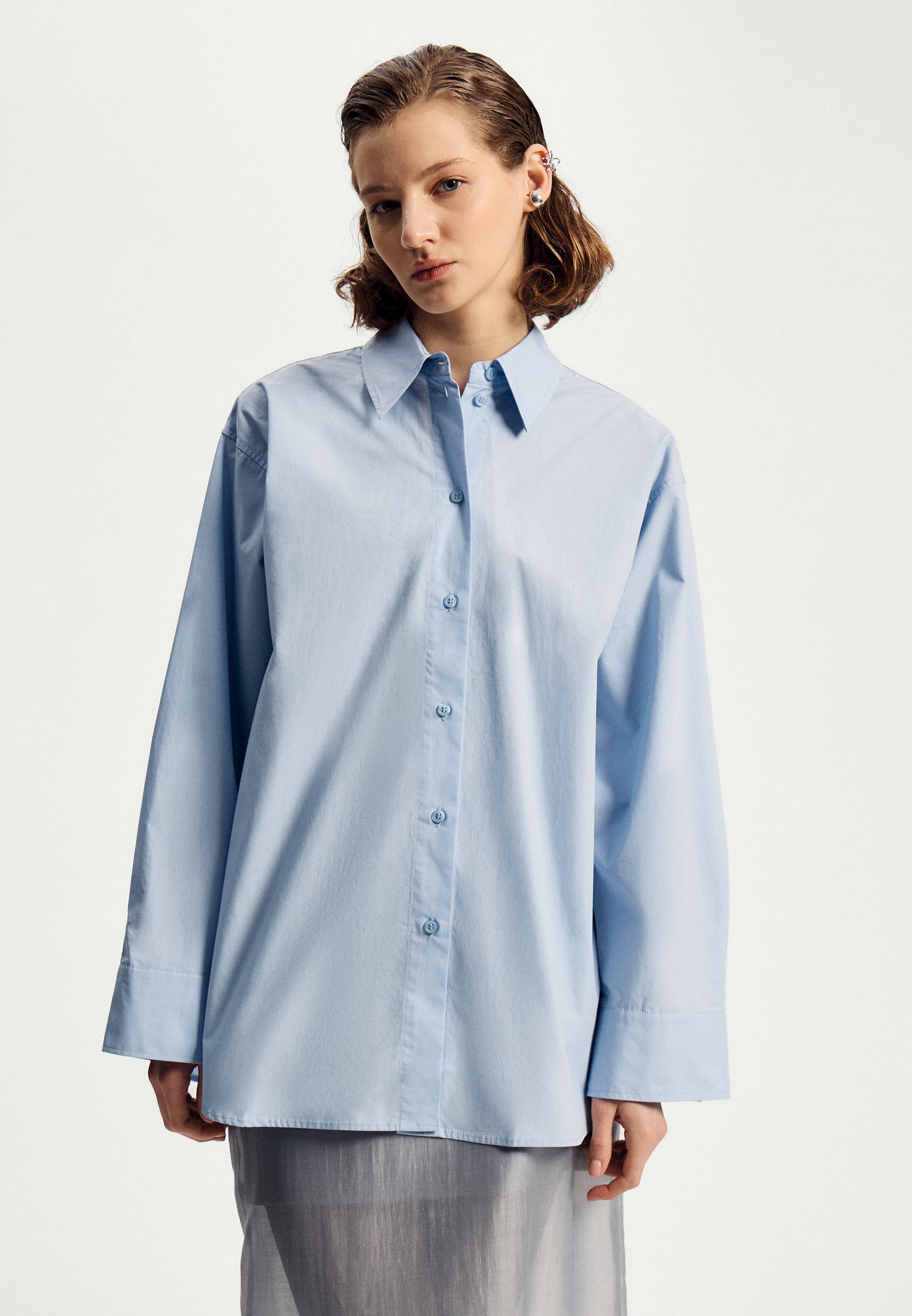 Рубашка Nume, цвет: голубой, RTLADV454301 — купить в интернет-магазине ...