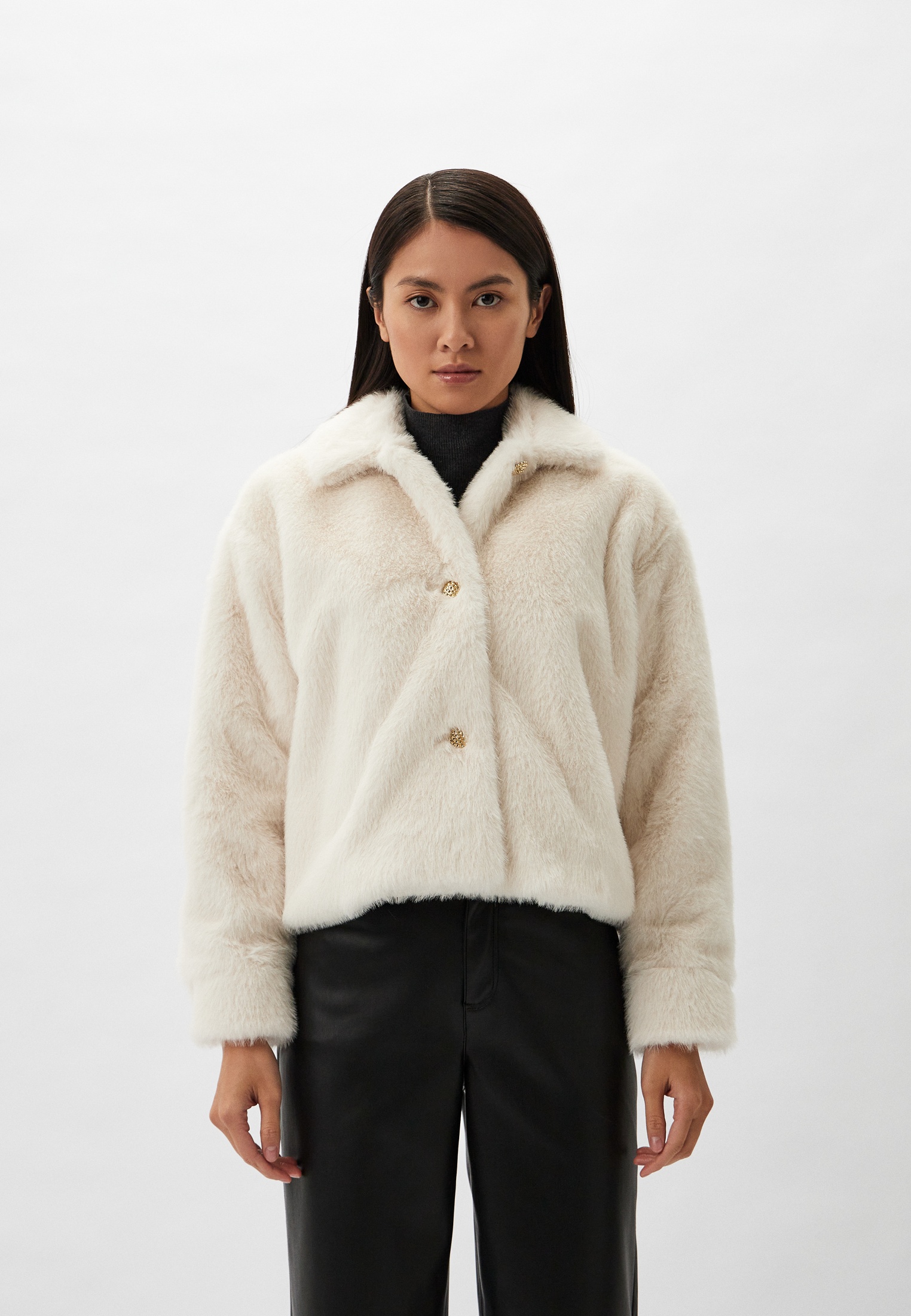 Куртка меховая Emme Marella MOSTRA, цвет: белый, RTLADV634001 — купить ...