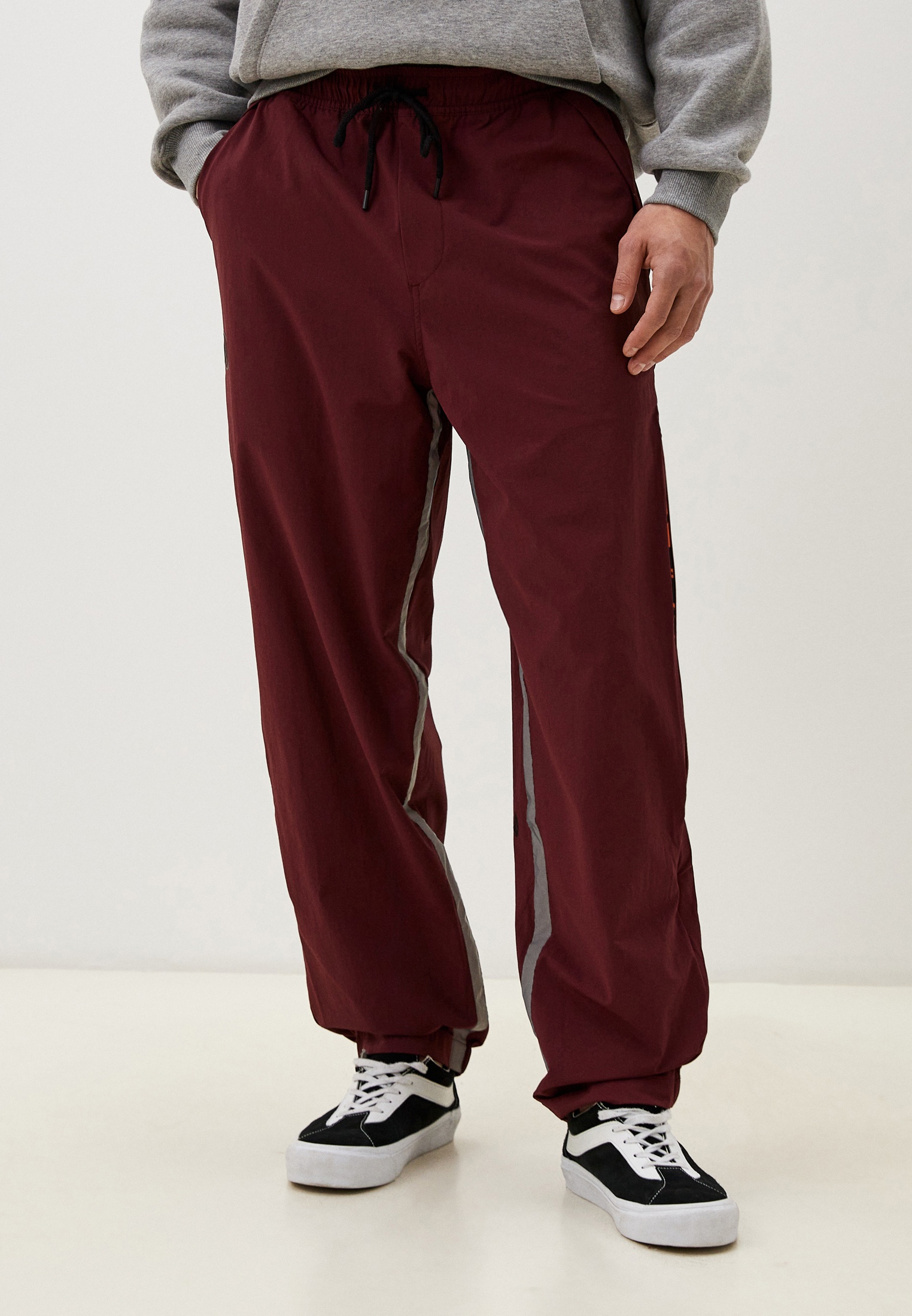 Брюки спортивные Volcom Skate Vitals Remy S Ew Pant, цвет: бордовый ...
