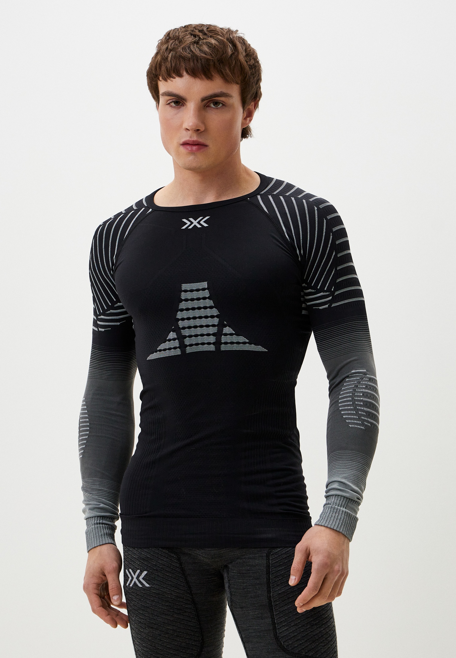 Термобелье верх X-Bionic INVENT FX SHIRT LS, цвет: черный, RTLADV874602 ...