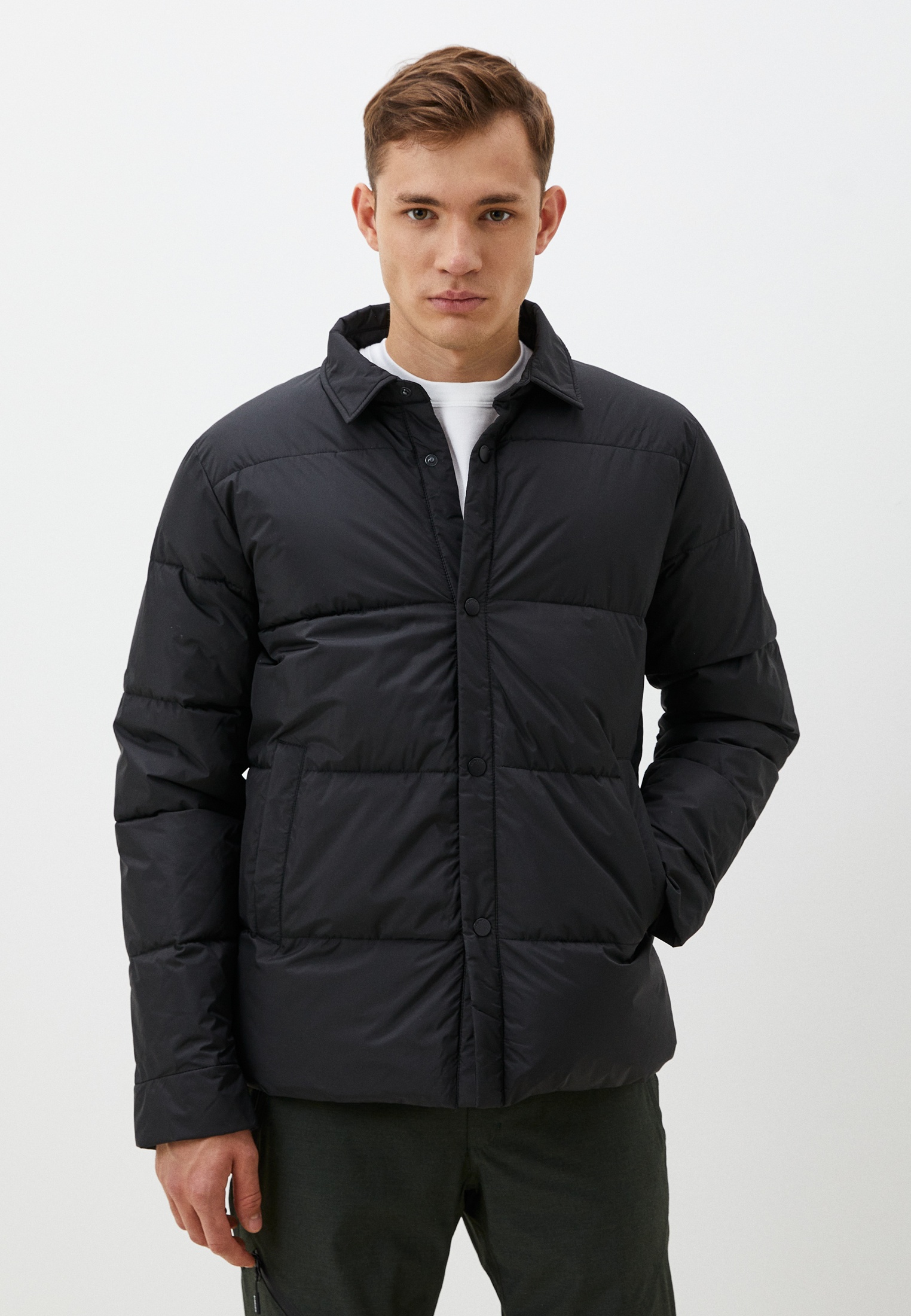 Пуховик Luhta LUHTA HAIKKALA, цвет: черный, RTLADW083101 — купить в интернет-магазине Lamoda