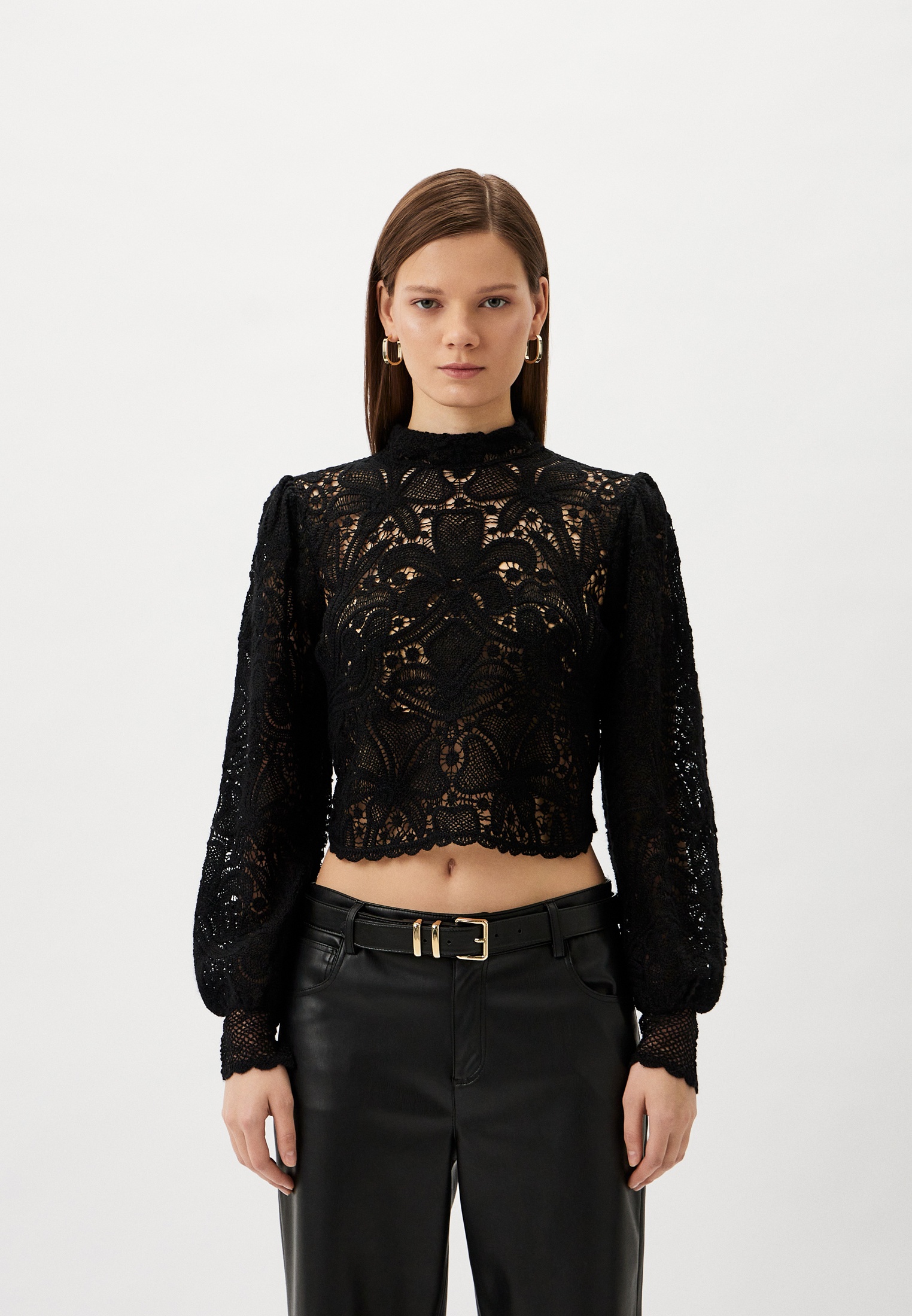 Блуза Twinset Milano RUNWAY, цвет: черный, RTLADW291401 — купить в ...