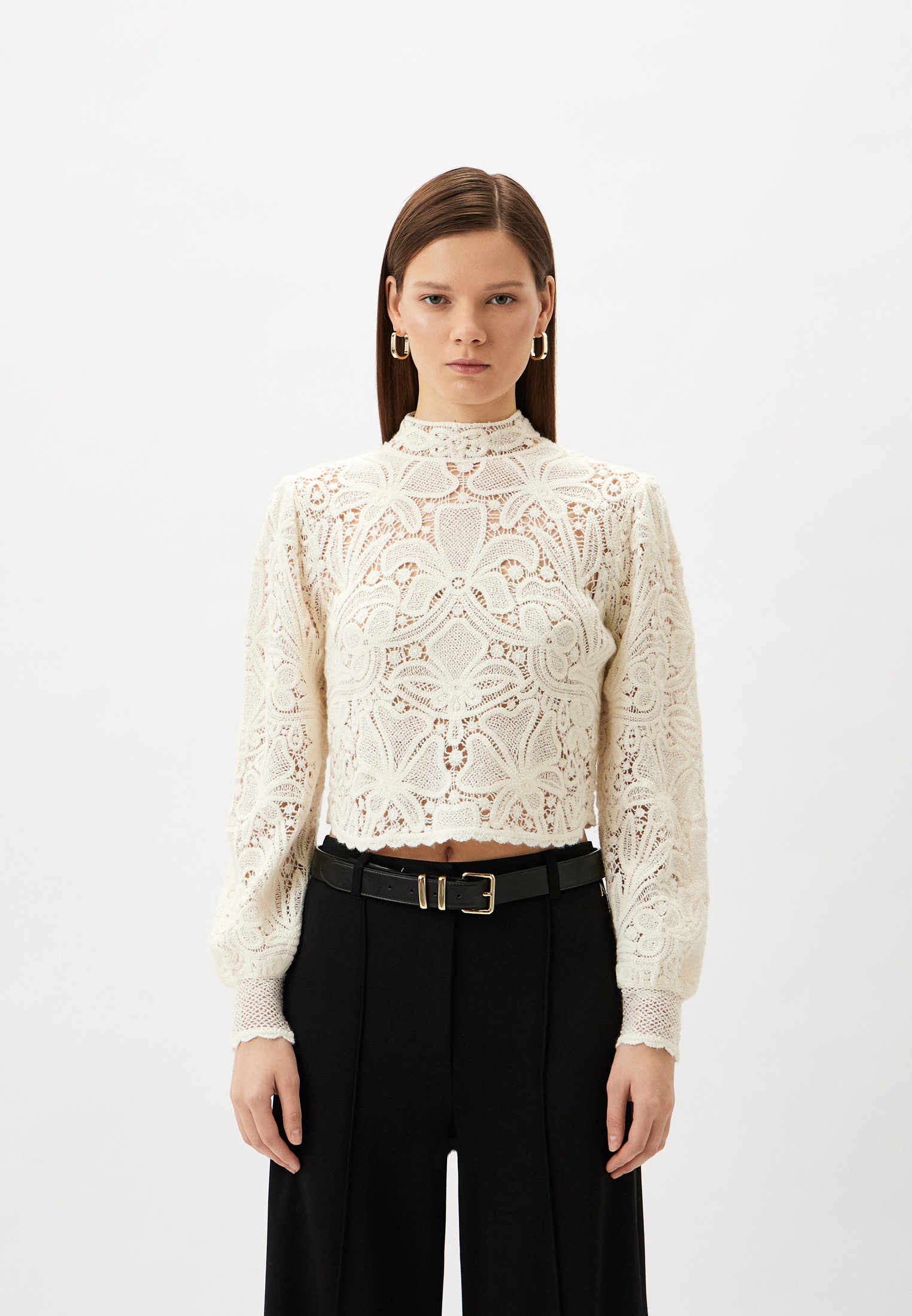 Блуза Twinset Milano RUNWAY, цвет: белый, RTLADW291501 — купить в ...