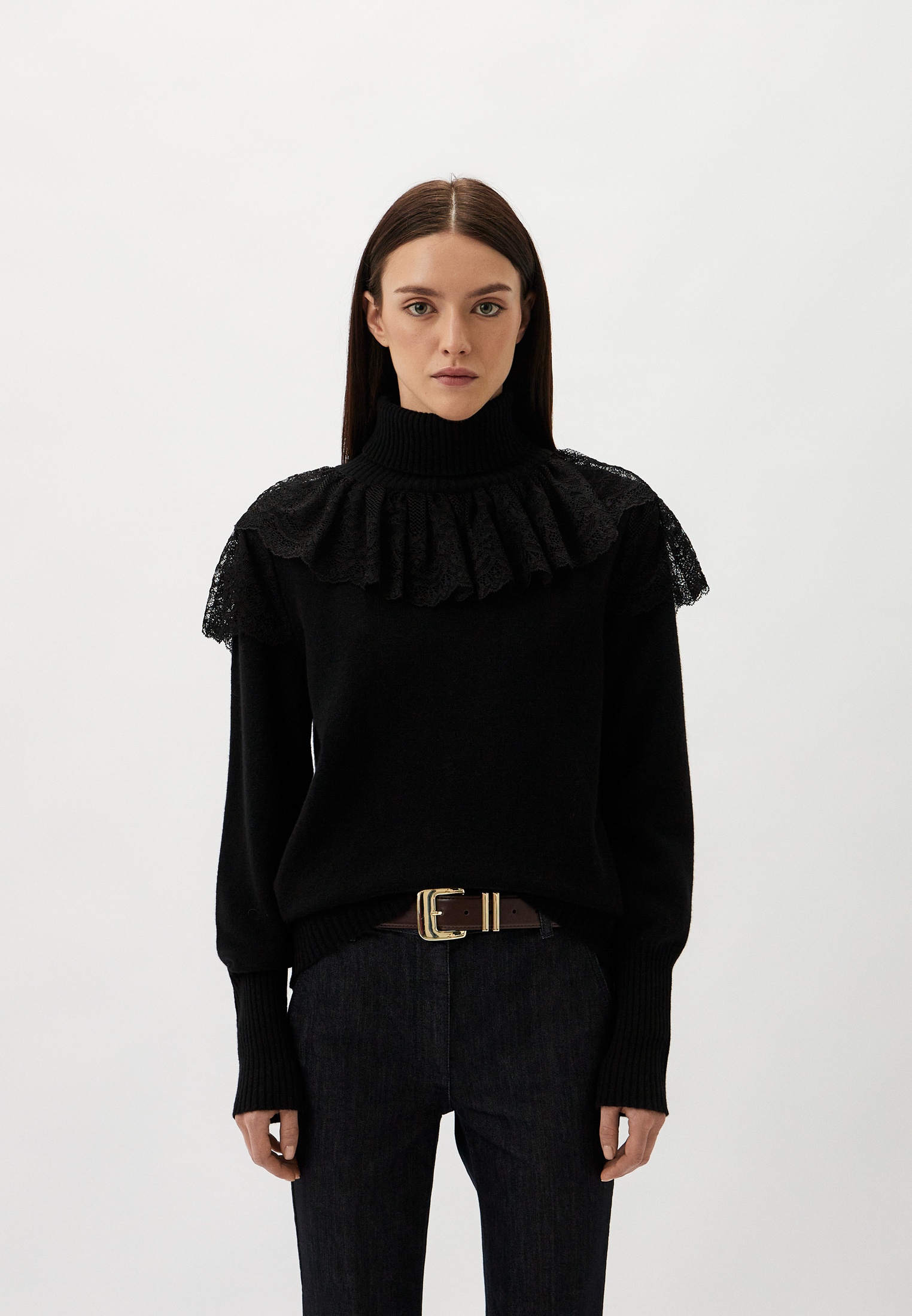 Водолазка Twinset Milano RUNWAY, цвет: черный, RTLADW292001 — купить в ...