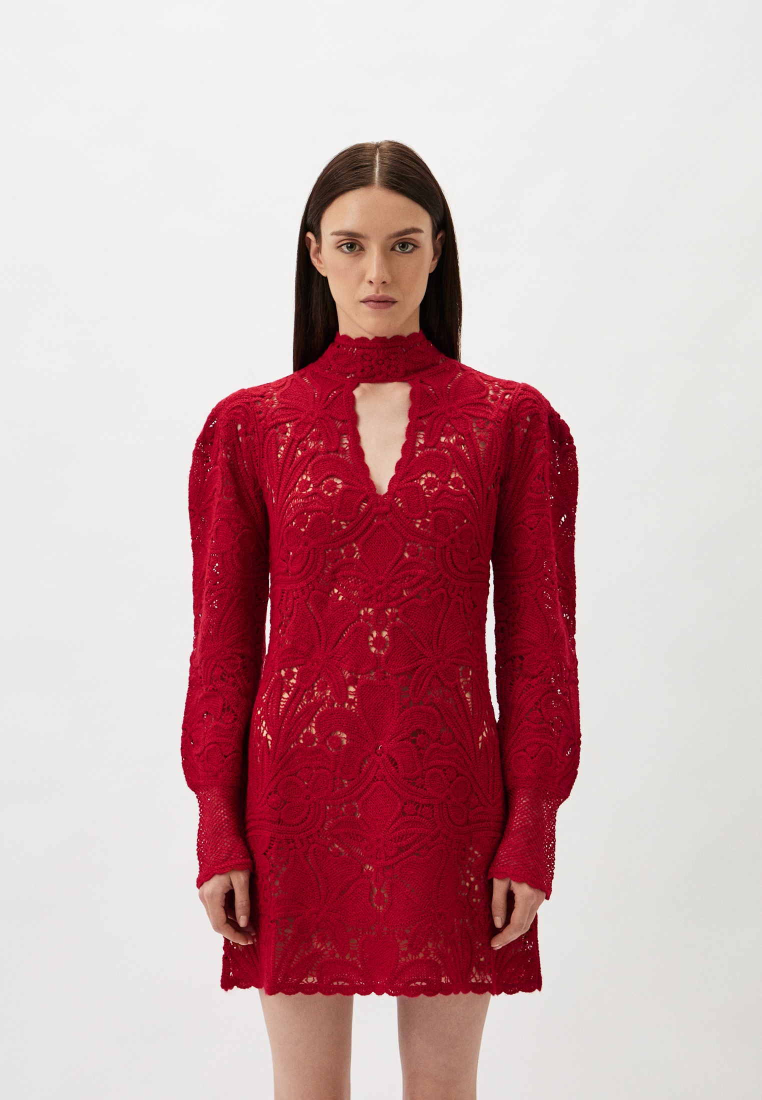 Платье и комбинация Twinset Milano RUNWAY, цвет: красный, RTLADW807101 ...