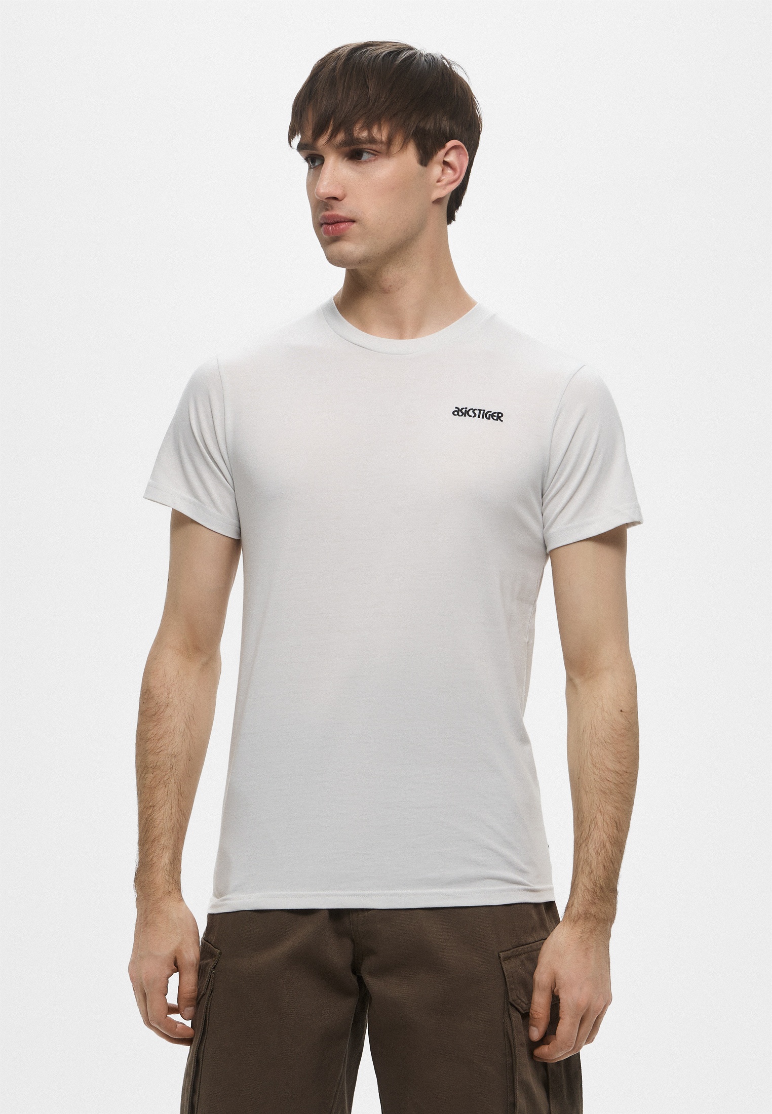 Футболка ASICS, цвет: серый, RTLADX085401 — купить в интернет-магазине ...