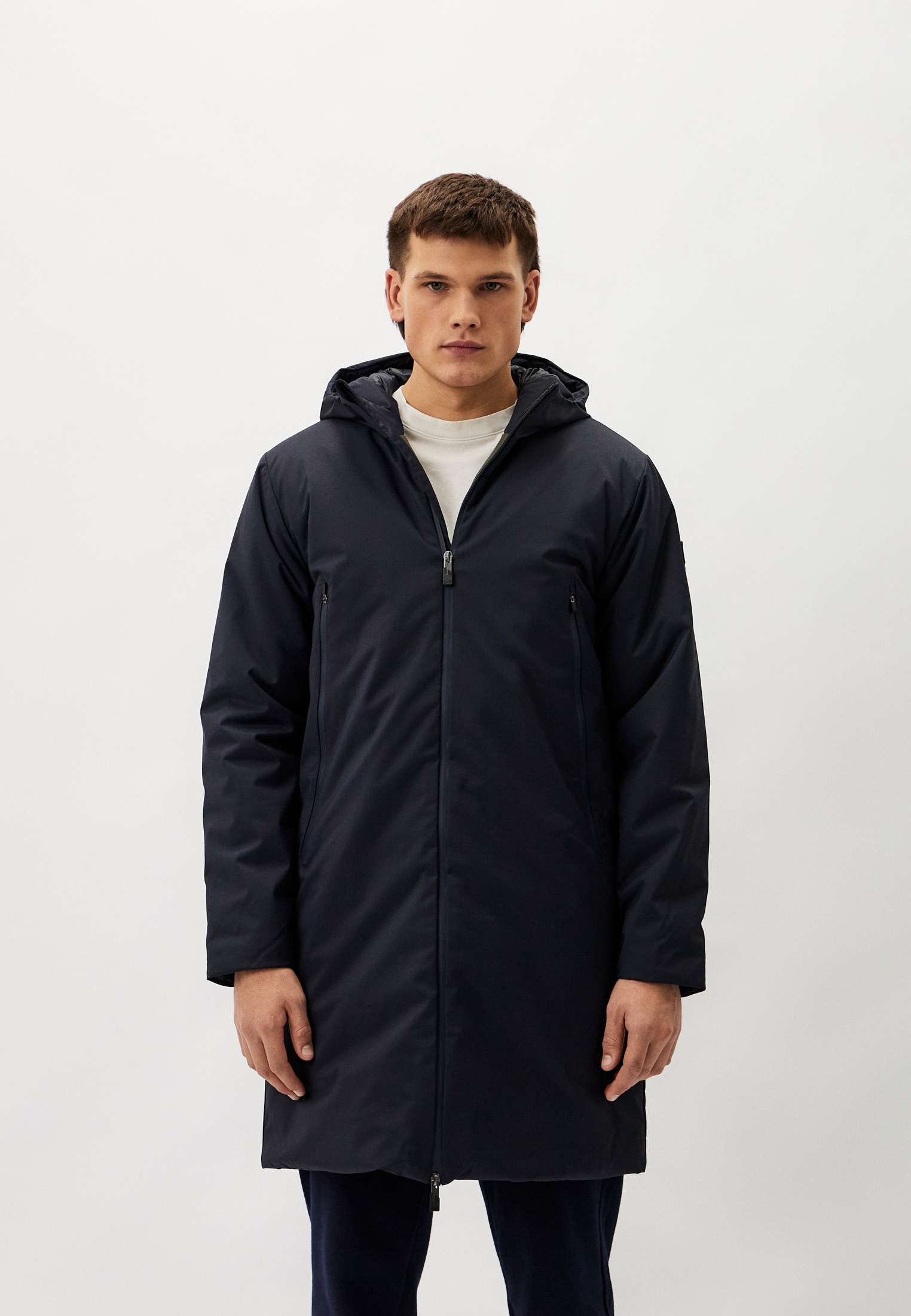 Пуховик EA7 Mountain M Jacket, цвет: синий, RTLADX176601 — купить в ...