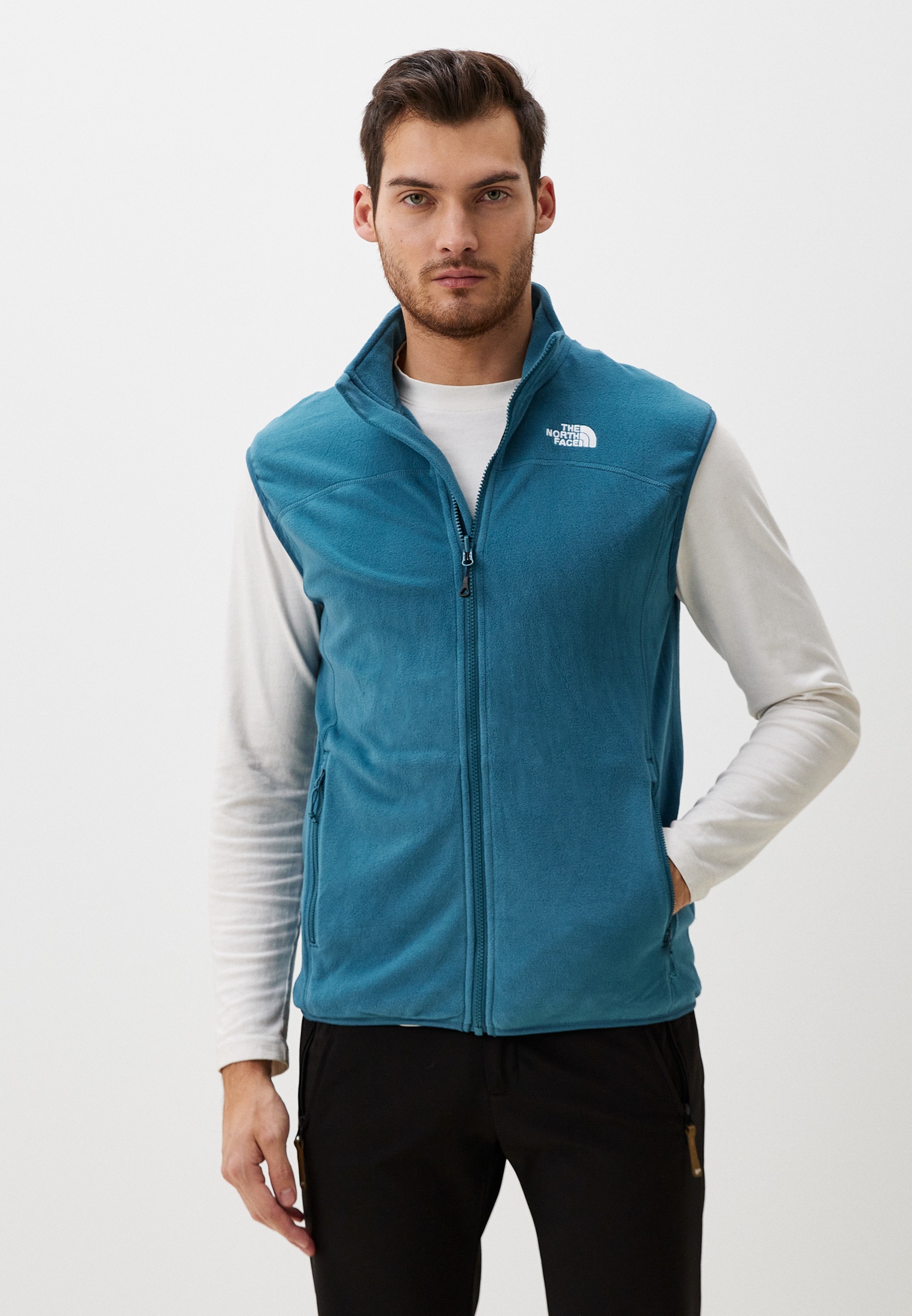 Жилет спортивный The North Face 100 Glacier Vest, цвет: голубой ...