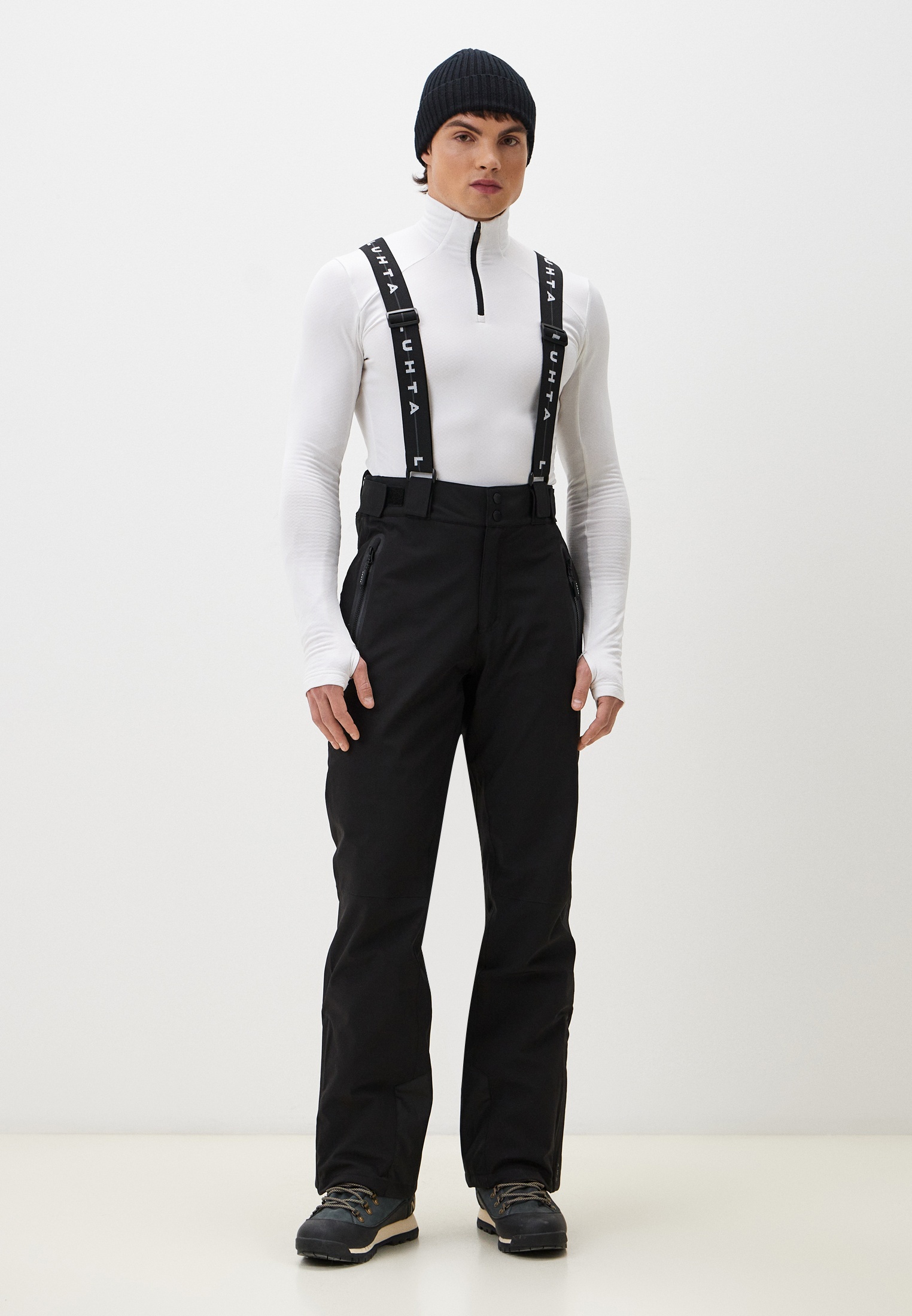 Брюки горнолыжные Luhta LUHTA KORTEPOHJA, цвет: черный, RTLADX751301 ...