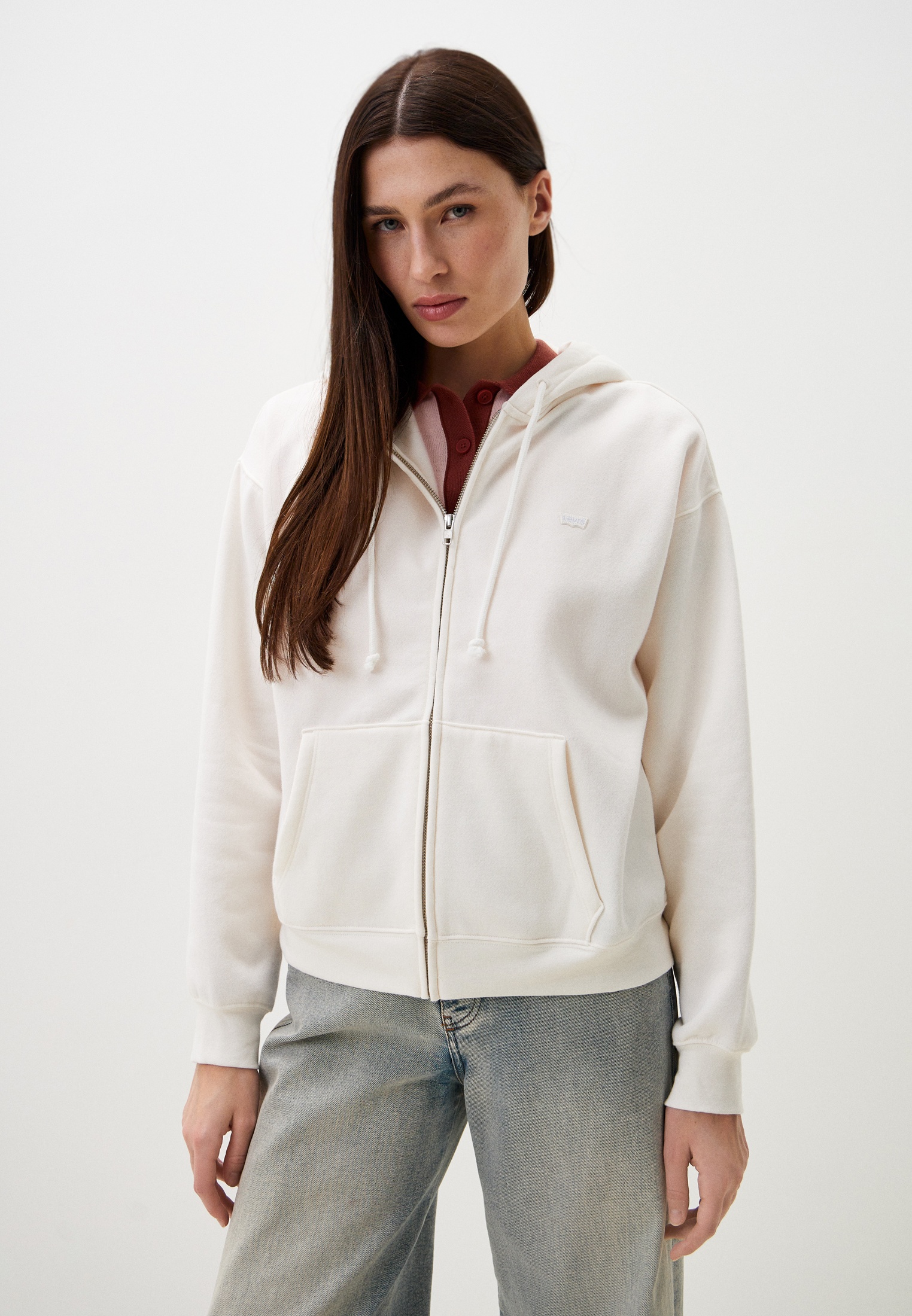 Толстовка Levi's®, цвет: бежевый, RTLADX798201 — купить в интернет ...