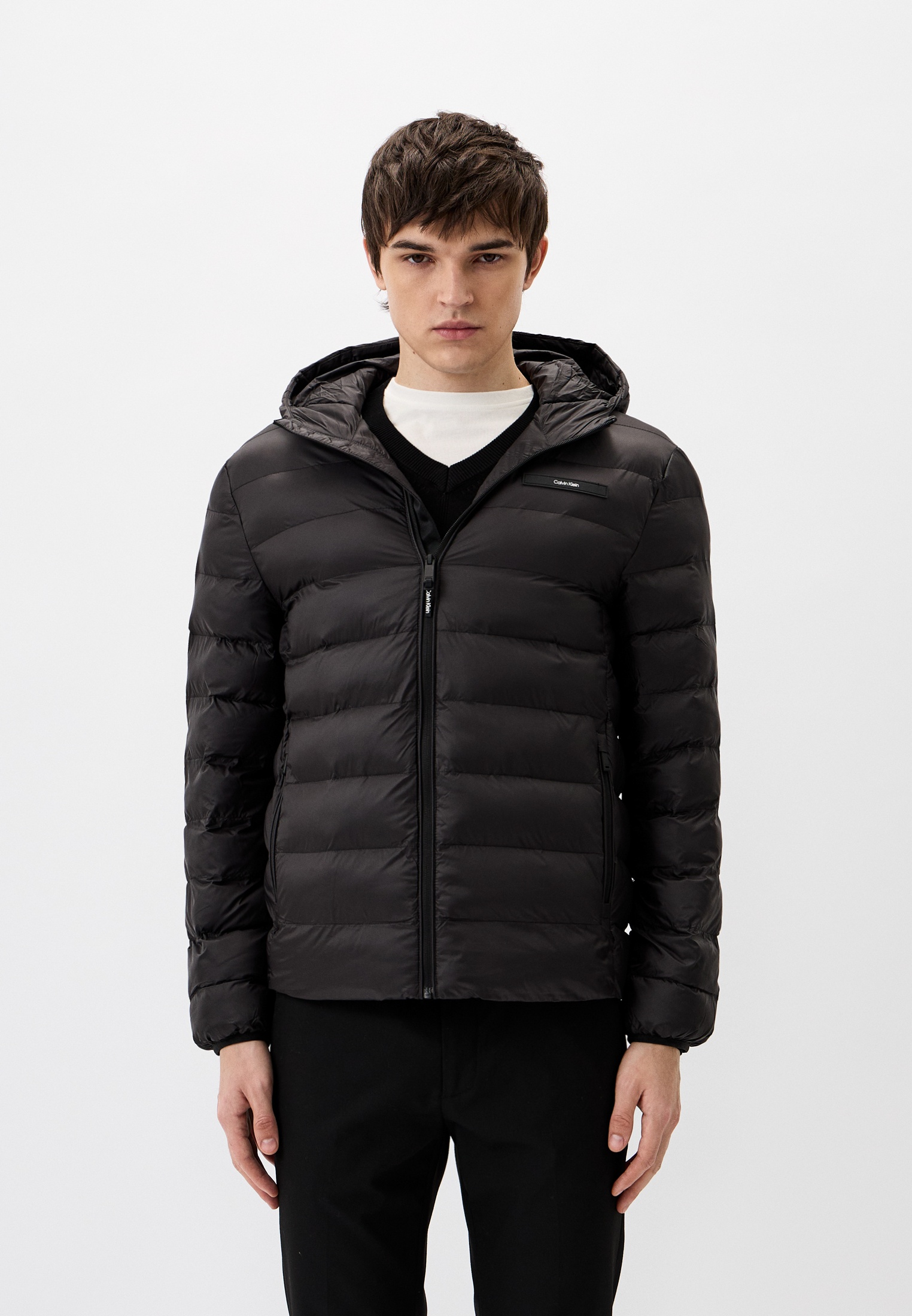 Куртка утепленная Calvin Klein, цвет: черный, RTLADX994401 — купить в ...