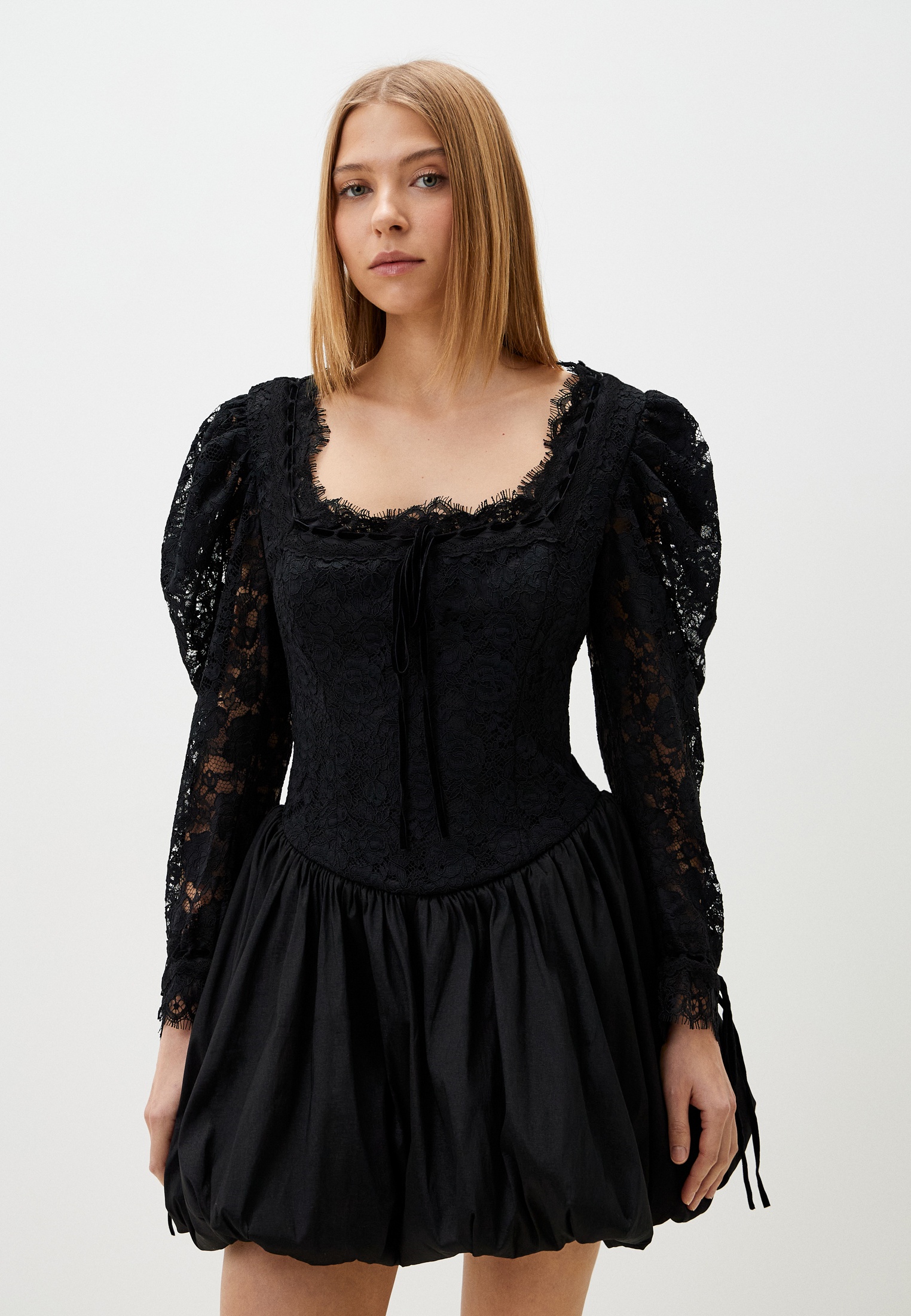 Платье For Love & Lemons, цвет: черный, RTLADY344401 — купить в ...