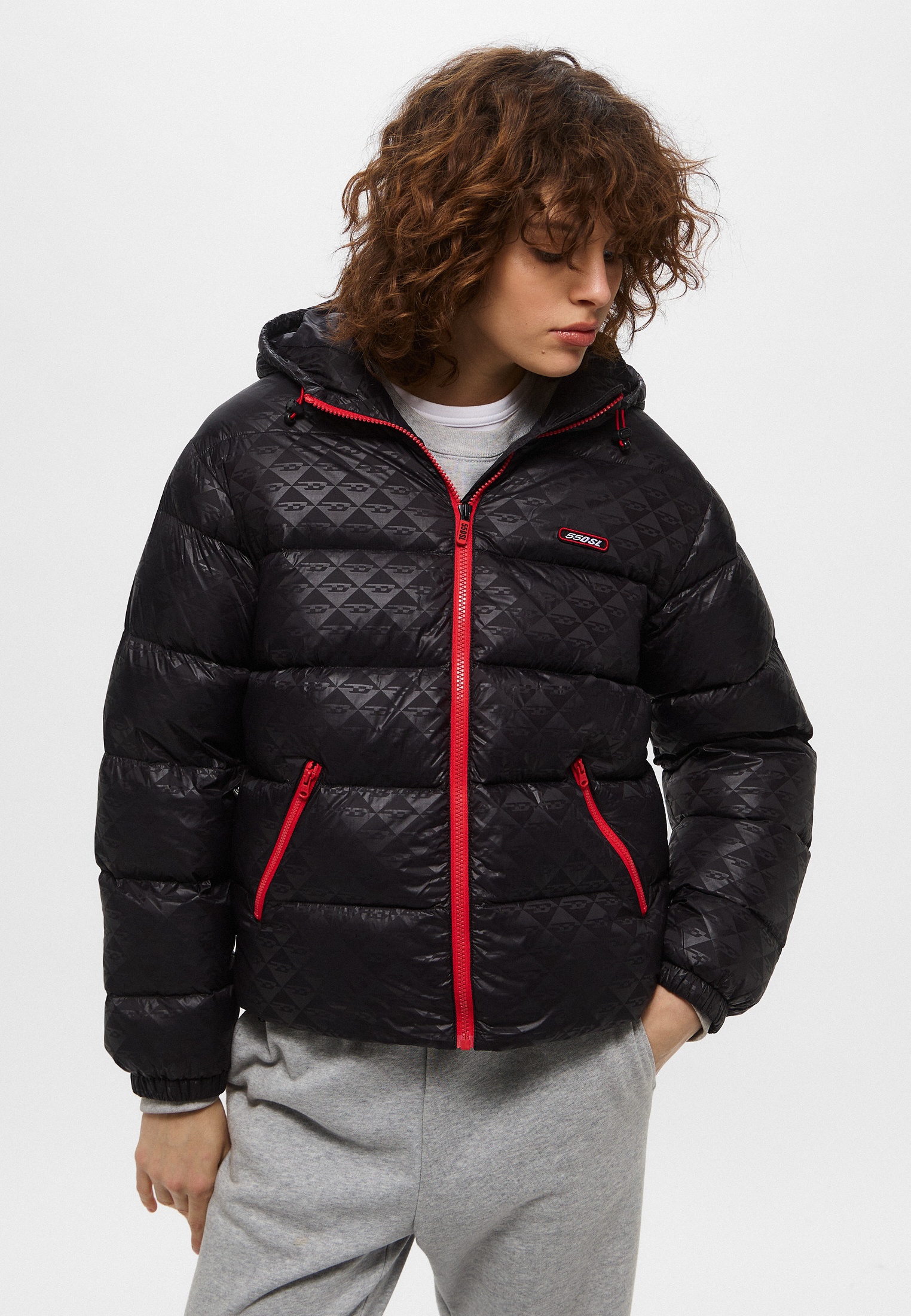 Куртка утепленная Diesel, цвет: черный, RTLADY469601 — купить в ...