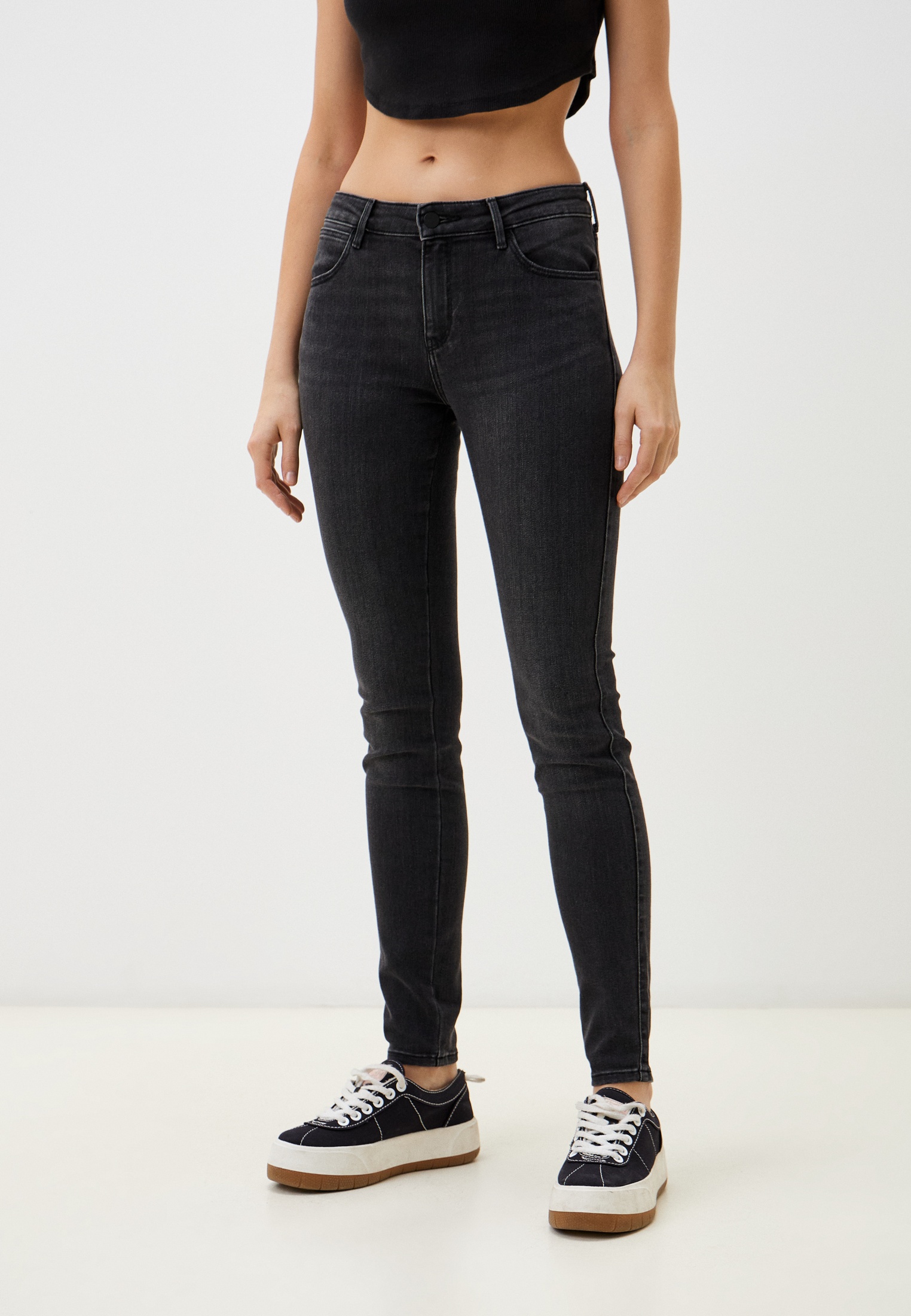 Джинсы Wrangler, цвет: серый, RTLADY537601 — купить в интернет-магазине ...