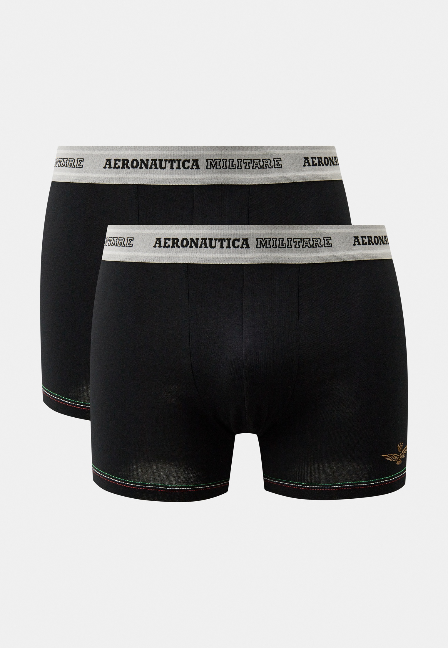 Трусы 2 шт. Aeronautica Militare, цвет: черный, RTLADY787601 — купить в ...