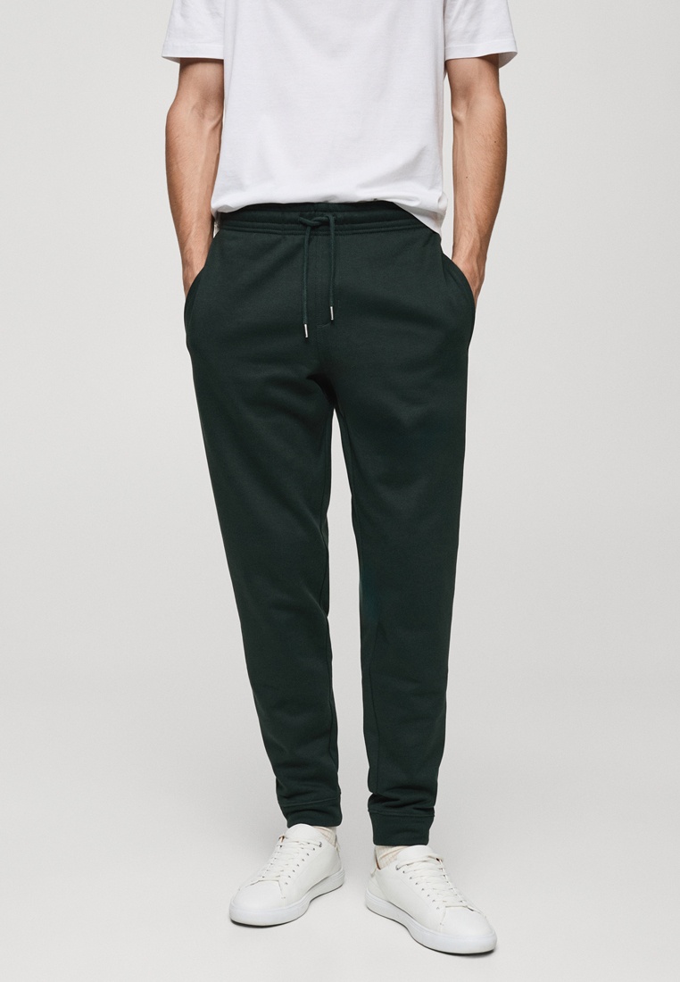 Брюки спортивные Mango Man COHEN, цвет: зеленый, RTLADZ981801 — купить ...