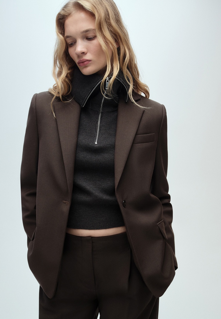 Жакет Mango RINGO, цвет: хаки, RTLAEA029901 — купить в интернет ...