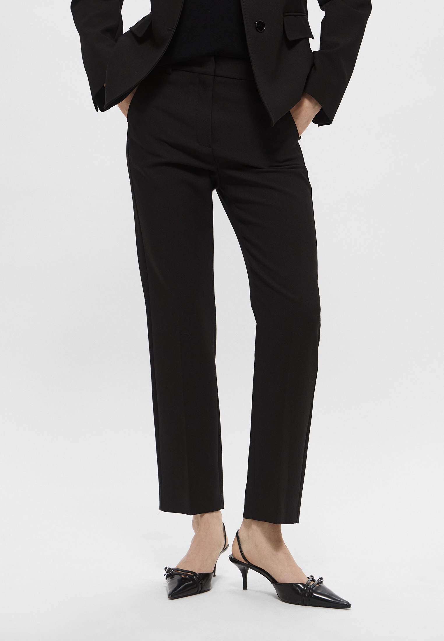 Брюки Weekend Max Mara RANA, цвет: черный, RTLAEA315601 — купить в ...